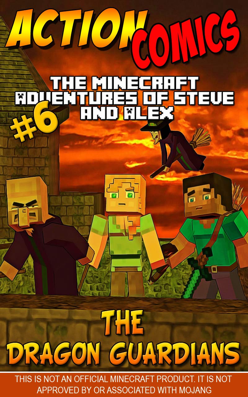 Action Comics: The Minecraft Adventures of Steve and Alex: The Dragon ...