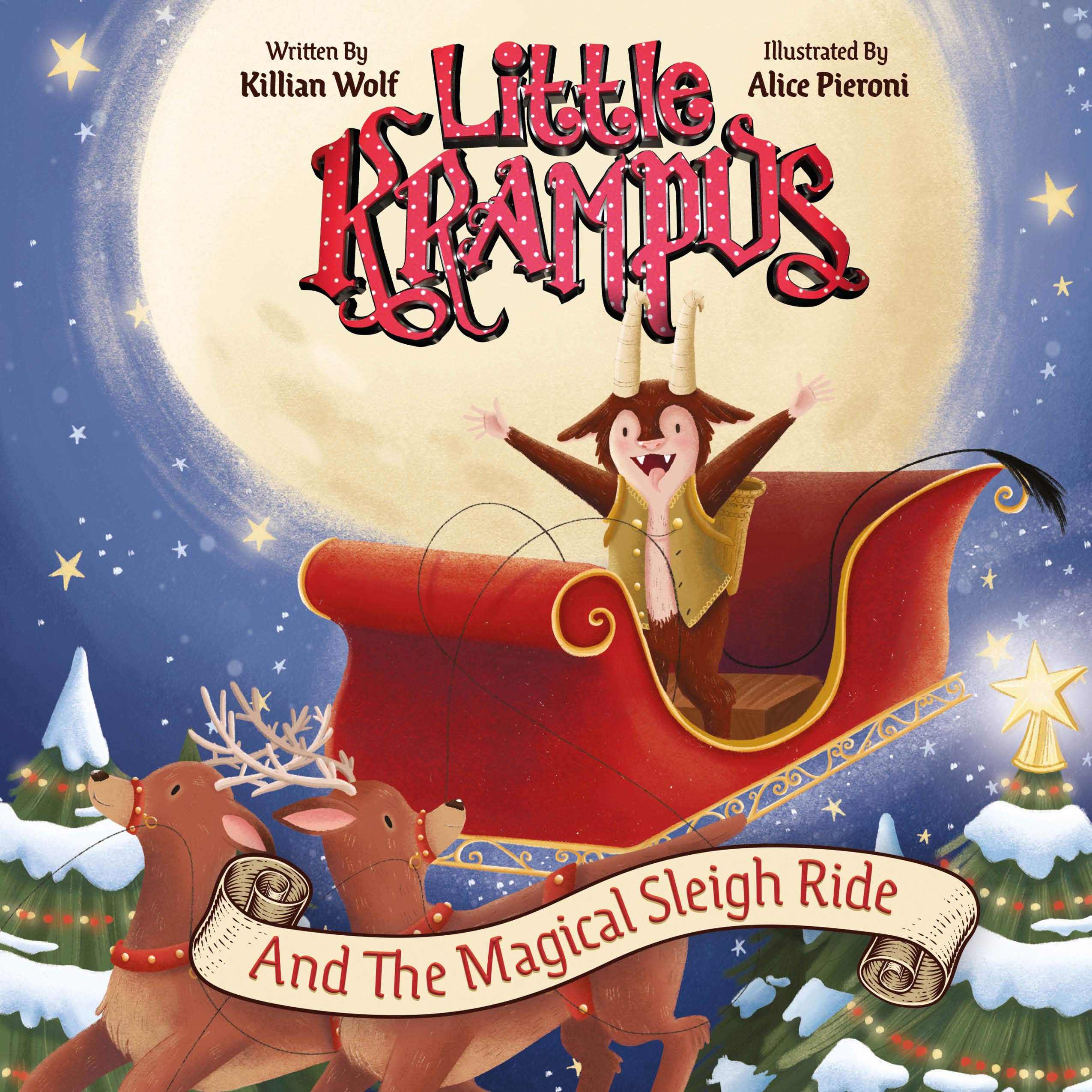 Little Krampus And The Magical Sleigh Ride: A Children's Holiday ...