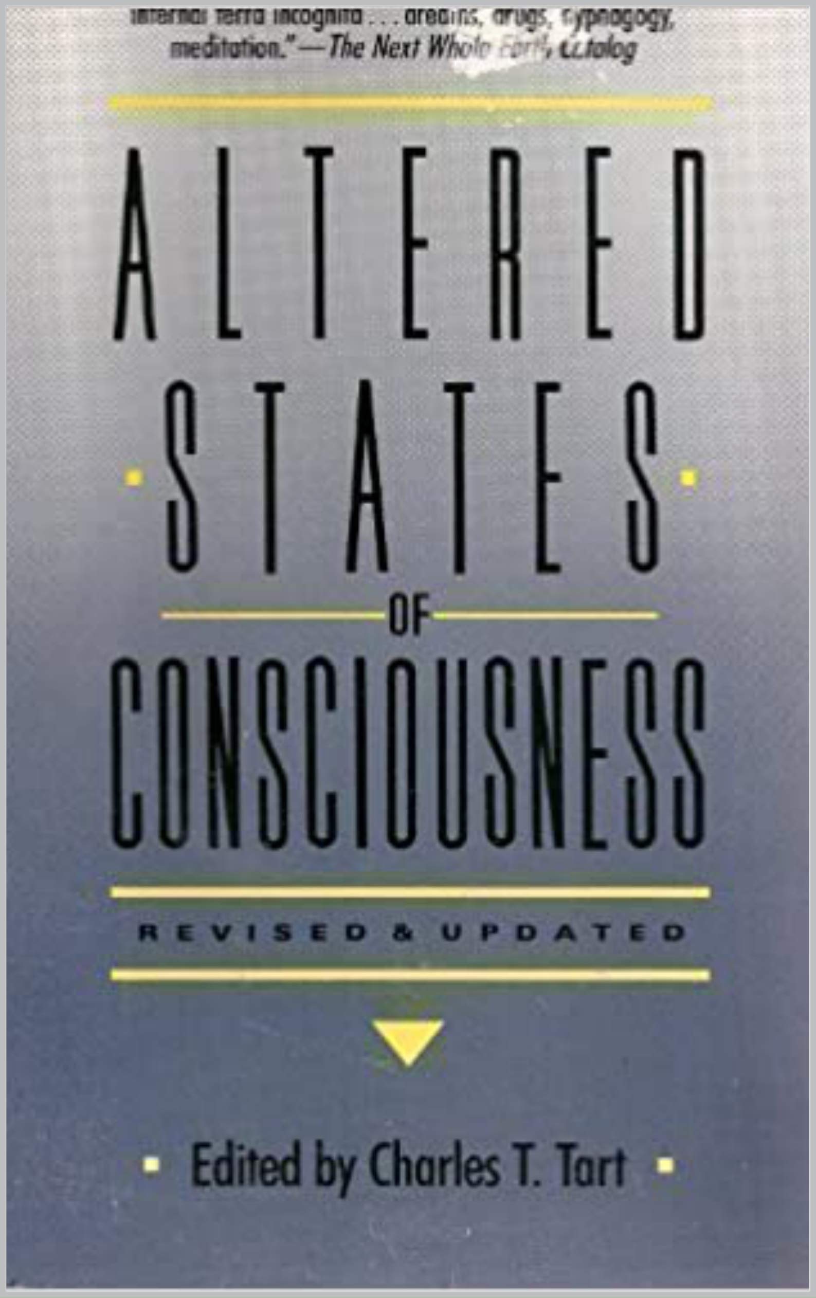 Altered states of consciousness by Charles T. Tart | Goodreads