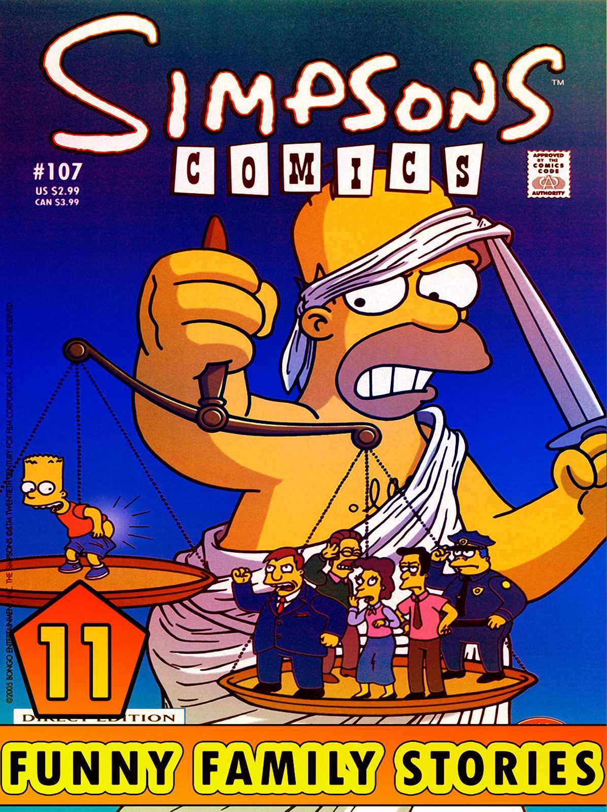 Simpson Family Stories: Collection Book 11 - Family Cartoon Funny ...