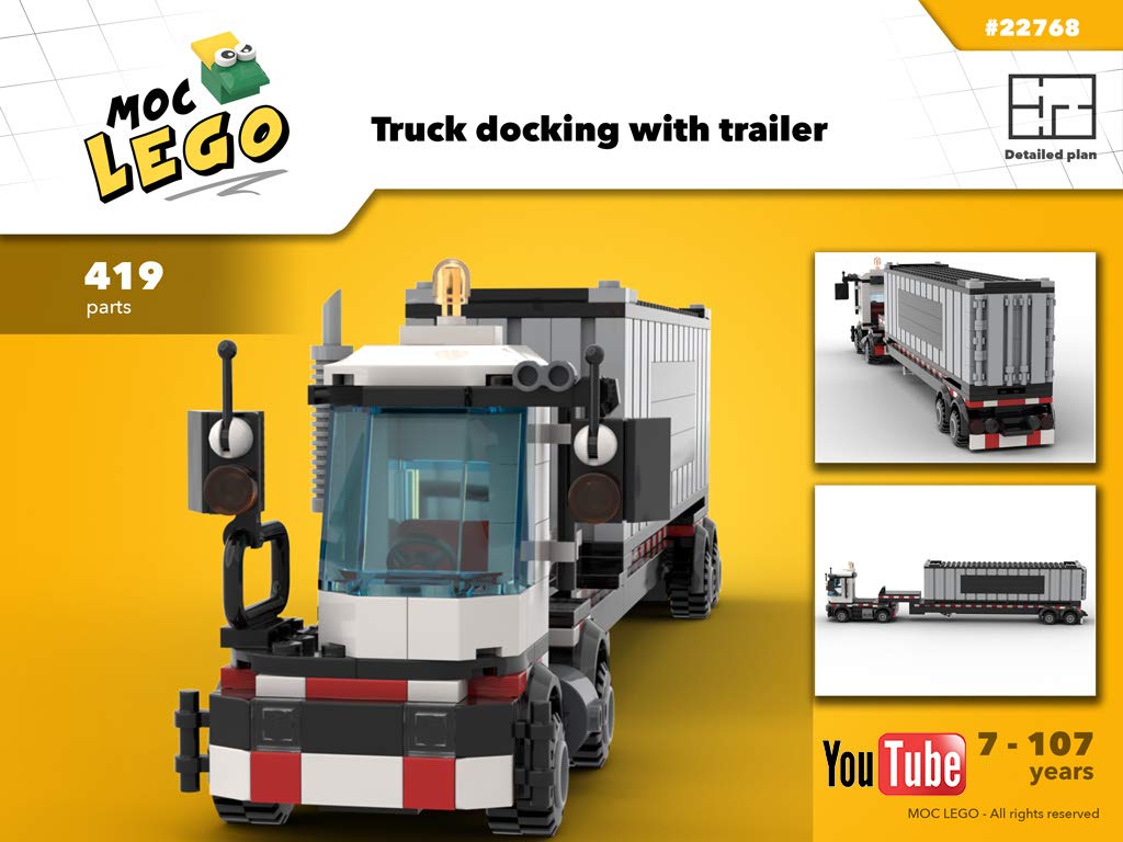 Truck docking with trailer (Instruction only): MOC LEGO by Bryan ...