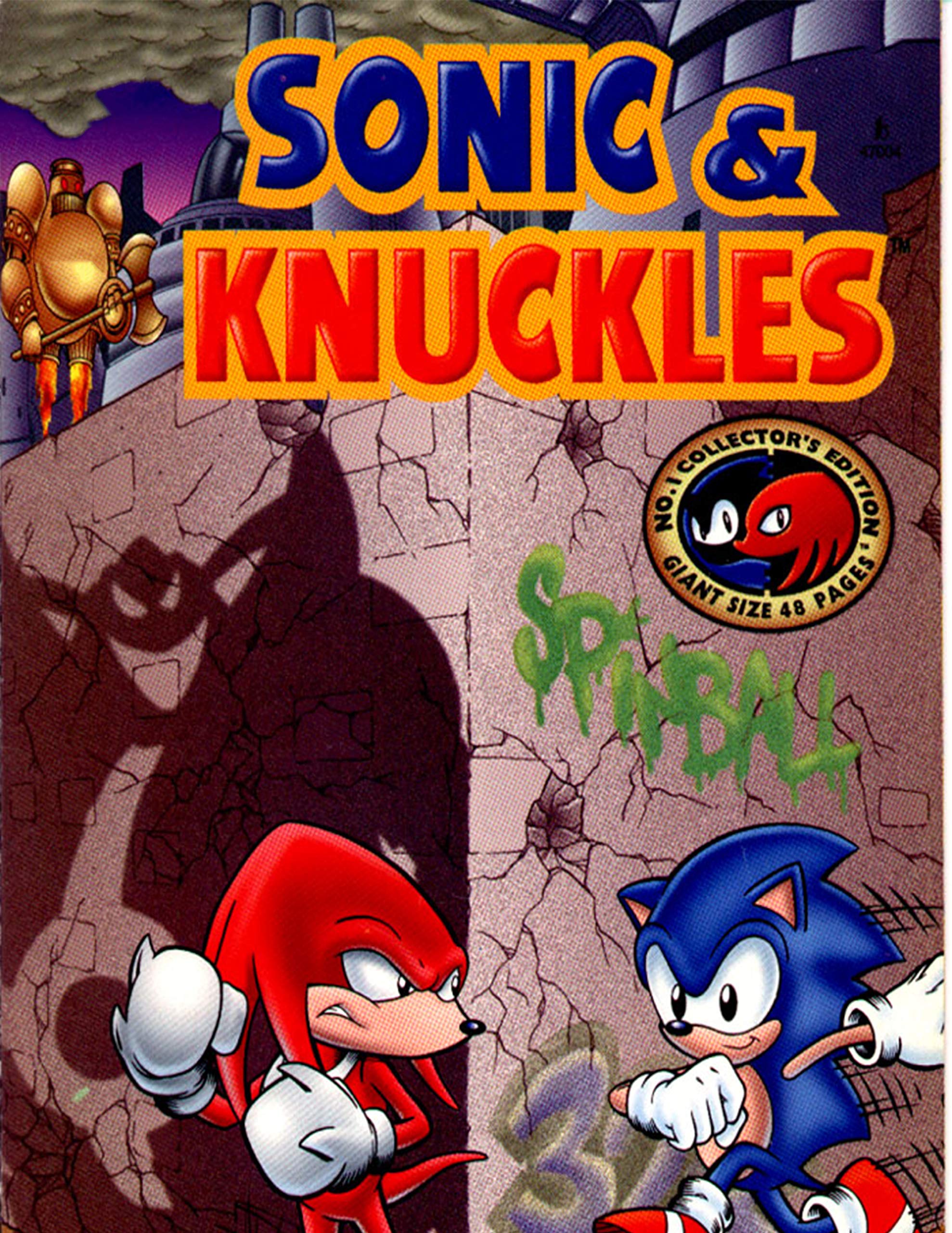 Sonic: The Hedgehog Sonic & Knuckles Comic Book Collection for Archie ...