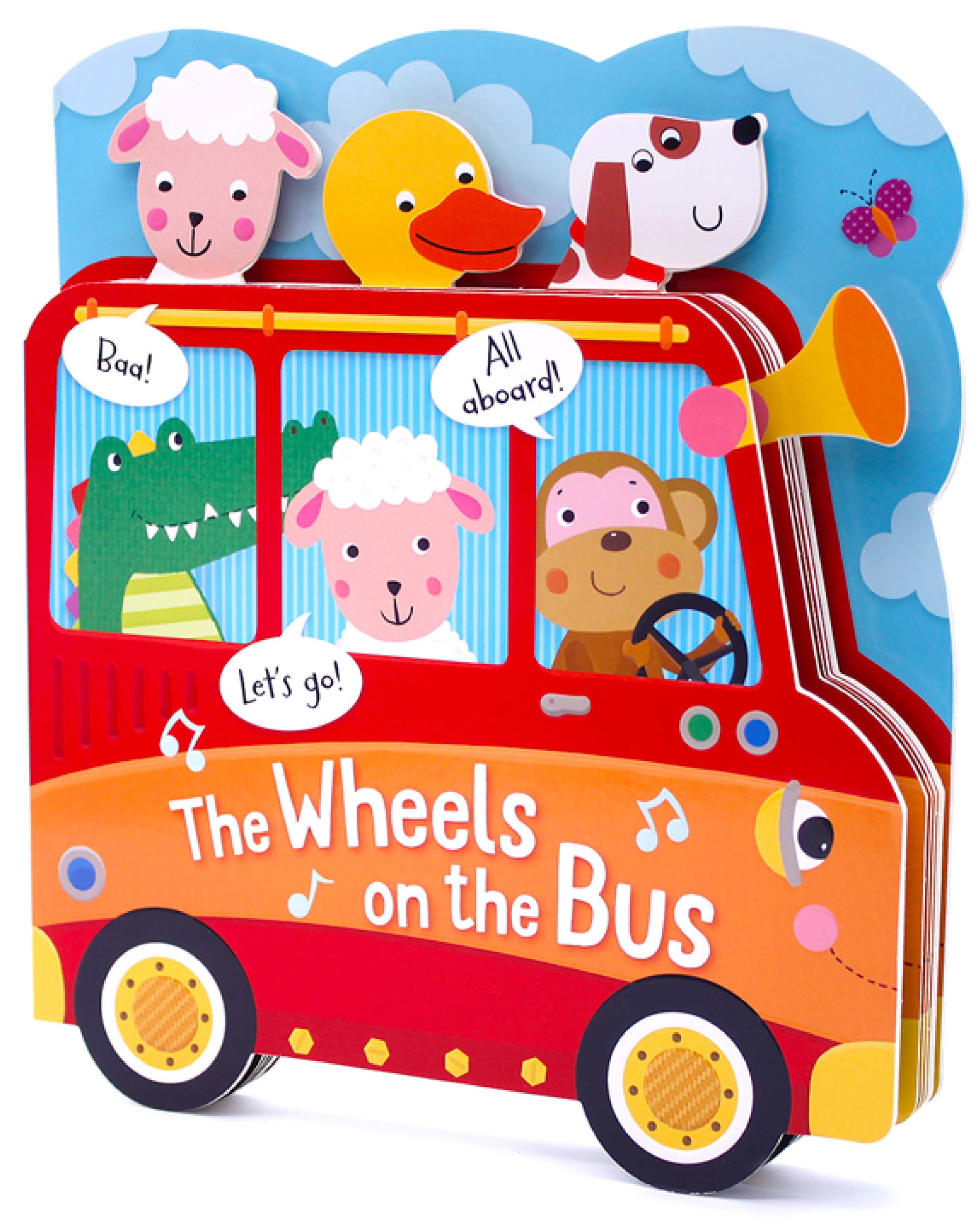 Wheels on the Bus-Filled with Colorful Illustrations and Friendly ...