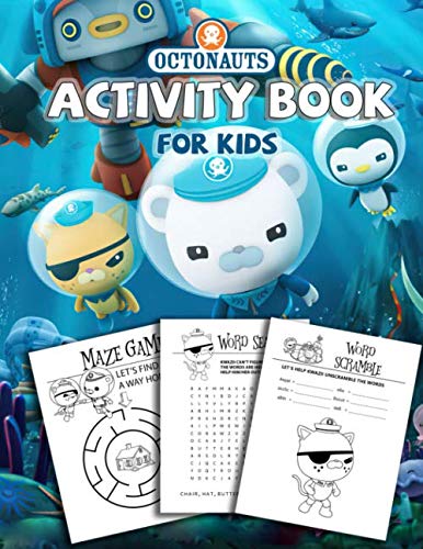 Octonauts Activity Book For Kids: A Very Interesting Book For Kids To ...