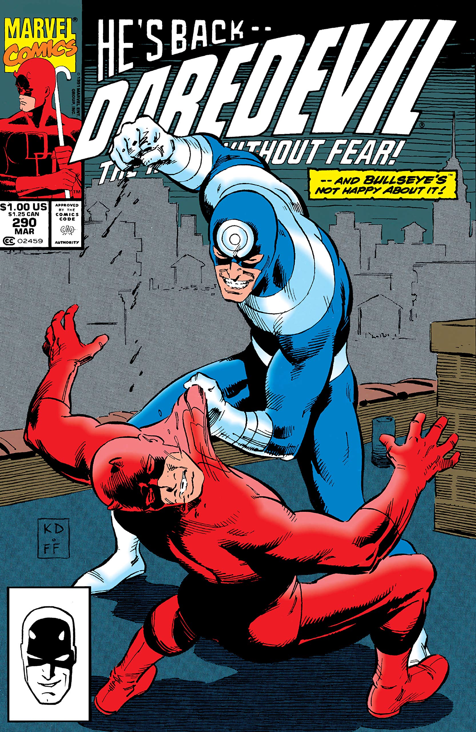 Daredevil (1964-1998) #290 by Ann Nocenti | Goodreads