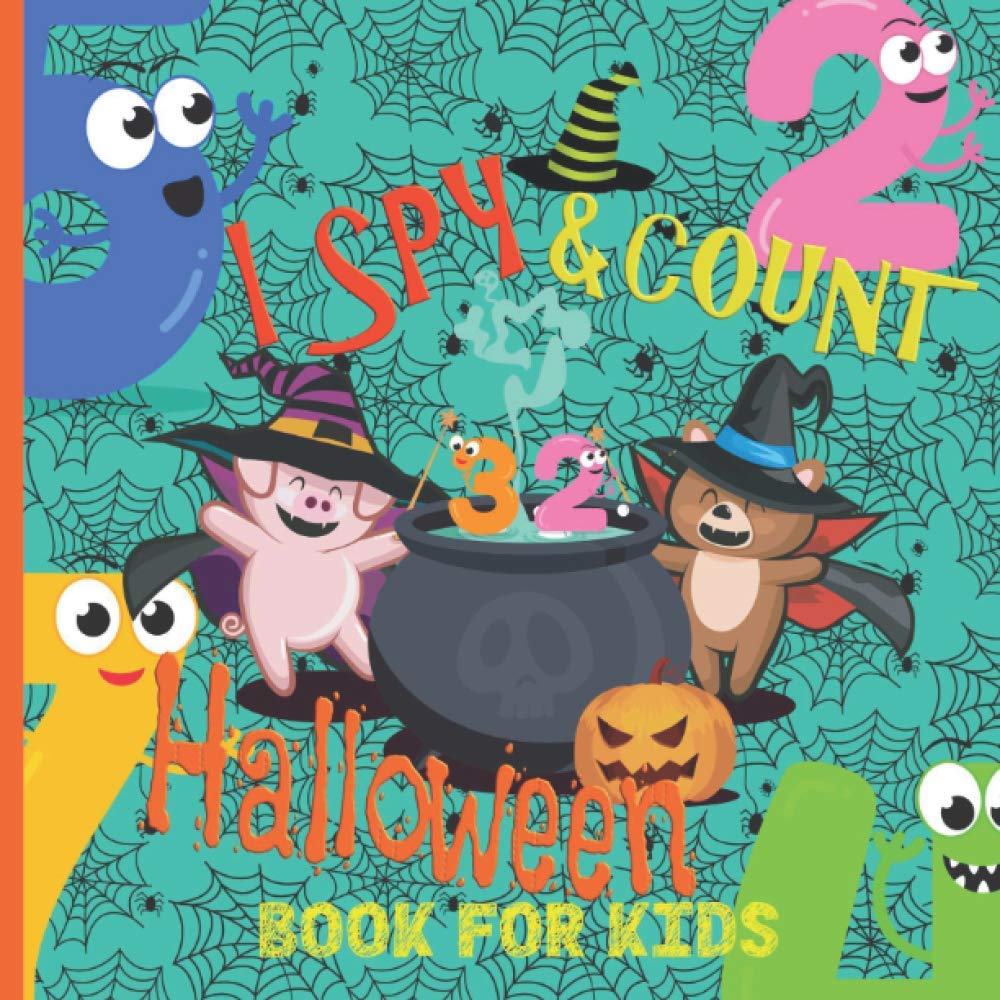 I Spy & Count Halloween Book For Kids: Fun Counting Activity for Kids ...