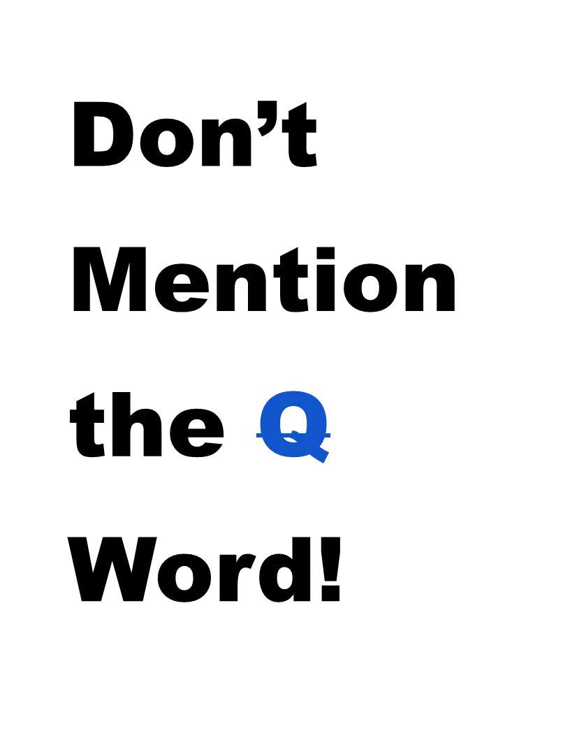 Don t Mention The Q Word By Eddie Martin Goodreads Don t Mention The Q Word By Eddie Martin Goodreads