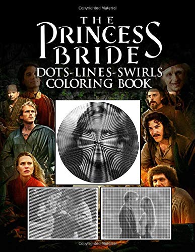Princess Bride Dots Lines Swirls Coloring Book: Princess Bride Stunning ...