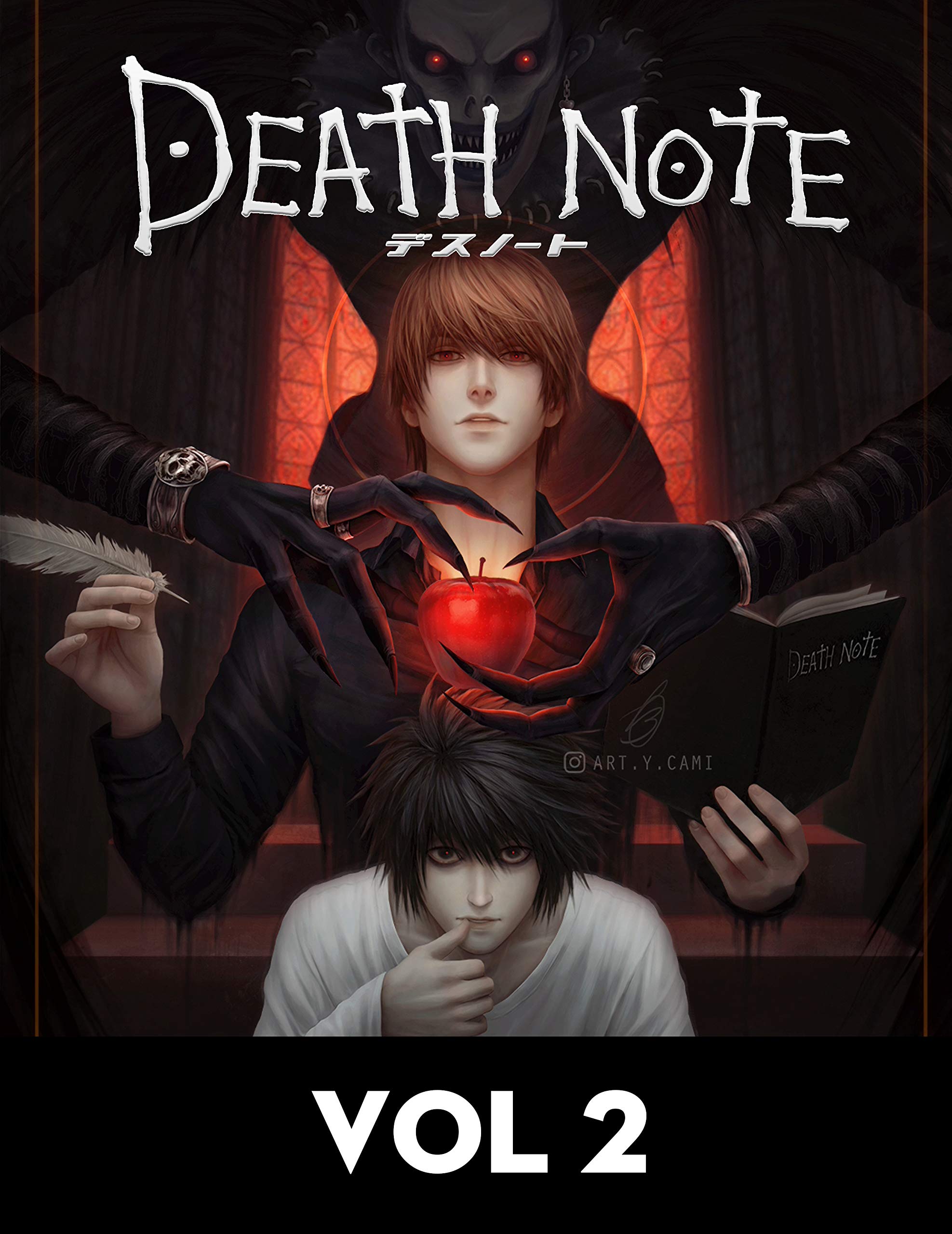 The Death Note Horror manga: Death Note Manga best Vol 2 by Jay ...