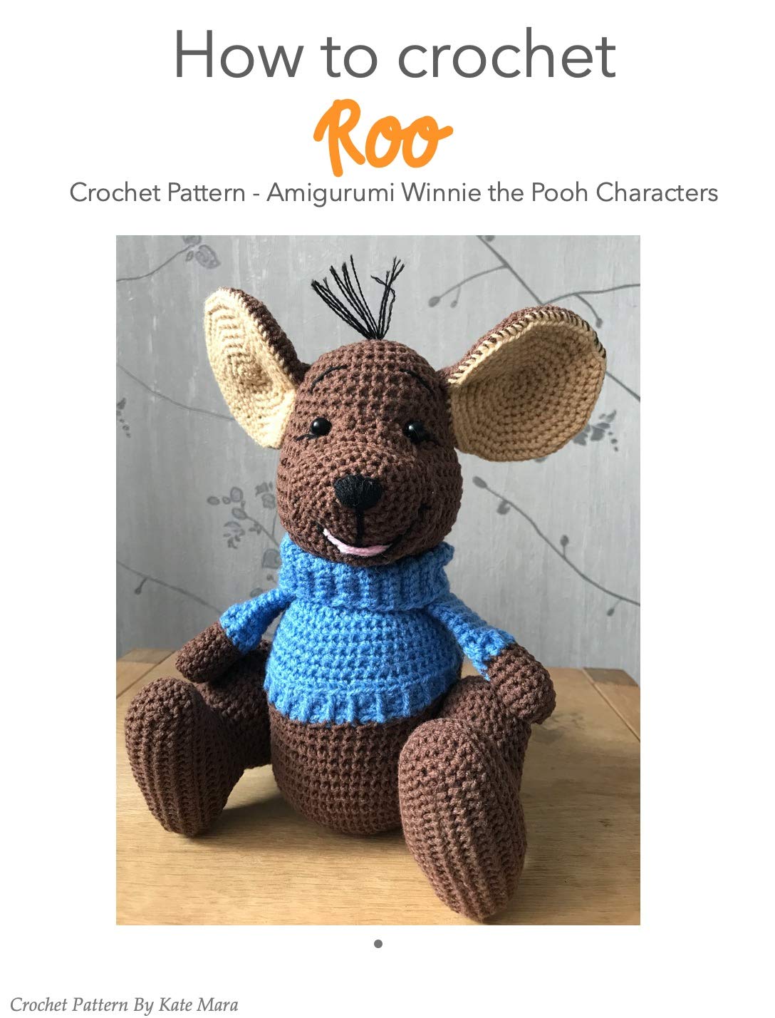How to Crochet Roo - Crochet Pattern - Amigurumi Winnie the Pooh ...