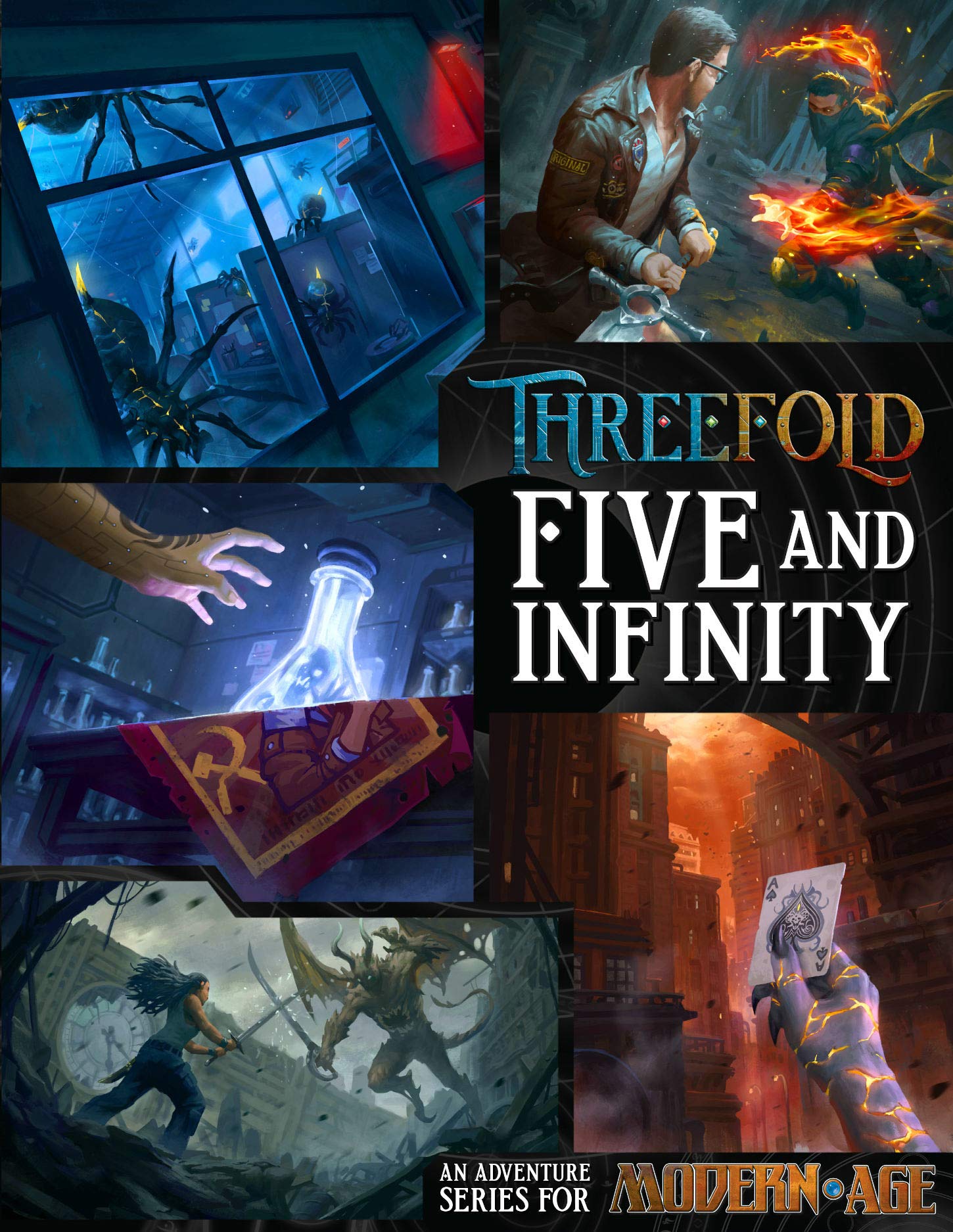 Five & Infinity: An Adventure Series for Modern AGE by David Brookshaw ...