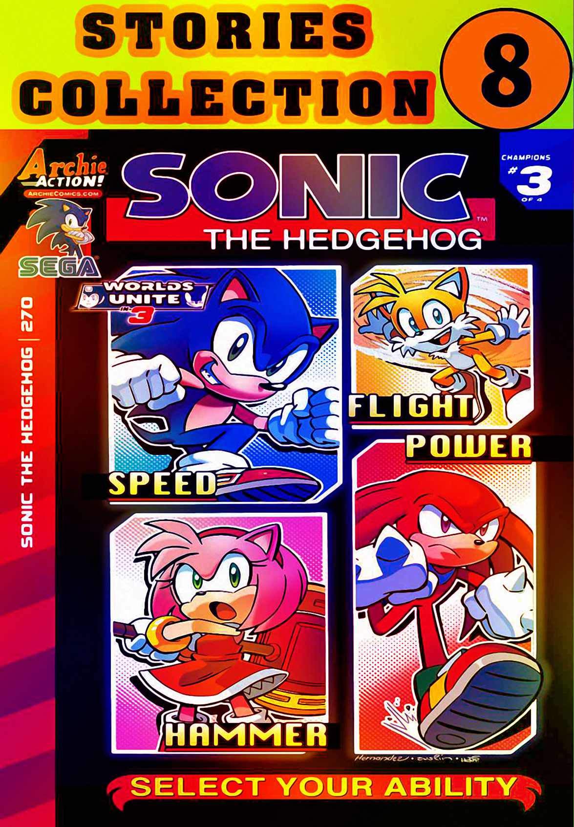 Sonic Hedgehog Stories: Collection 8 Cartoon Comic Adventure Of Sonic ...