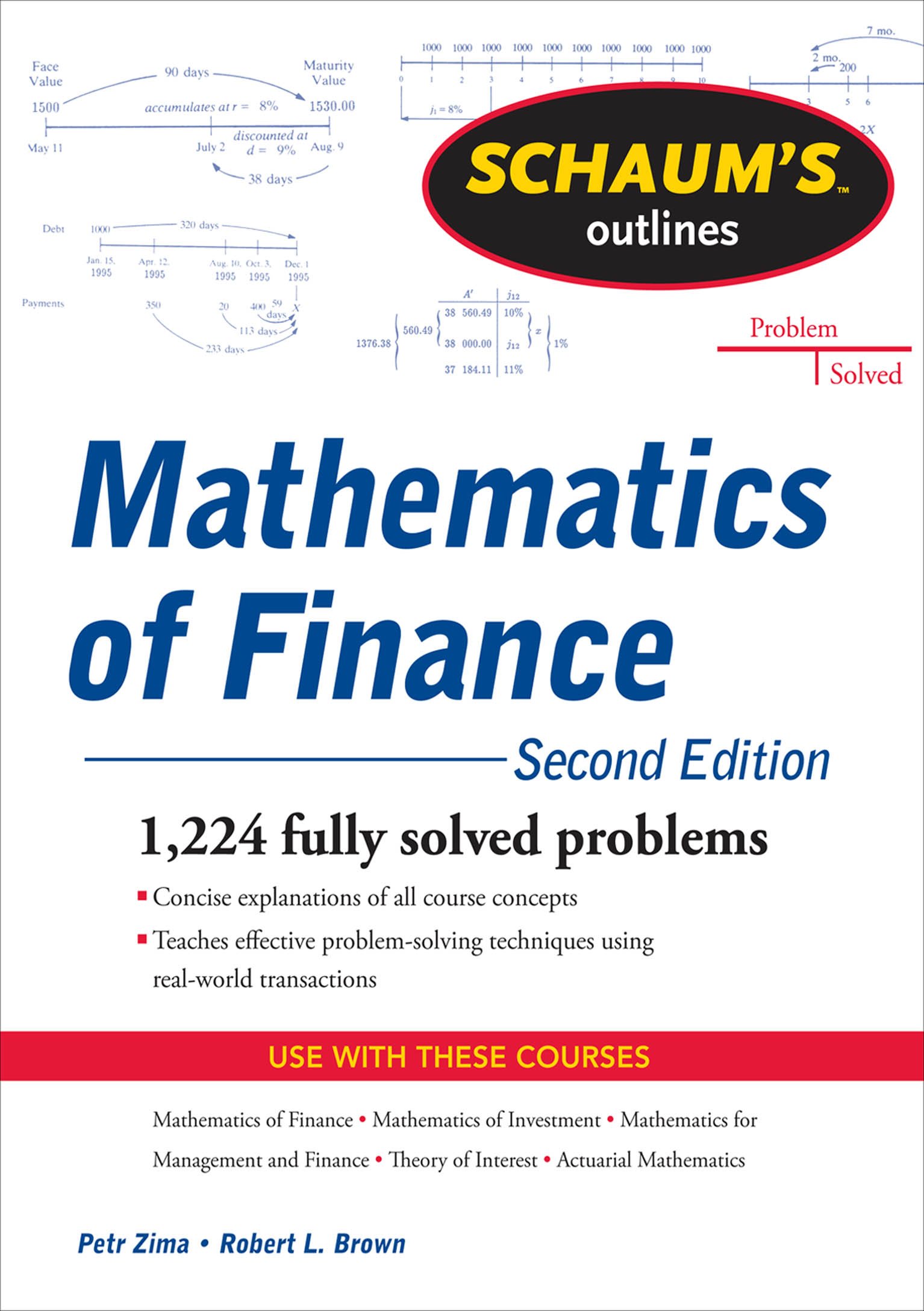 Schaum's Outline of Mathematics of Finance, Second Edition by Robert L ...