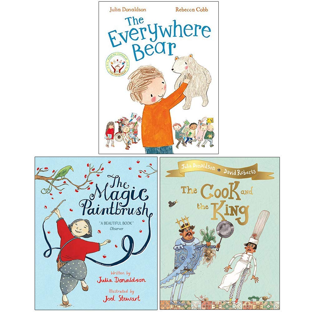 Set: The Everywhere Bear / The Magic Paintbrush / The Cook and the King ...