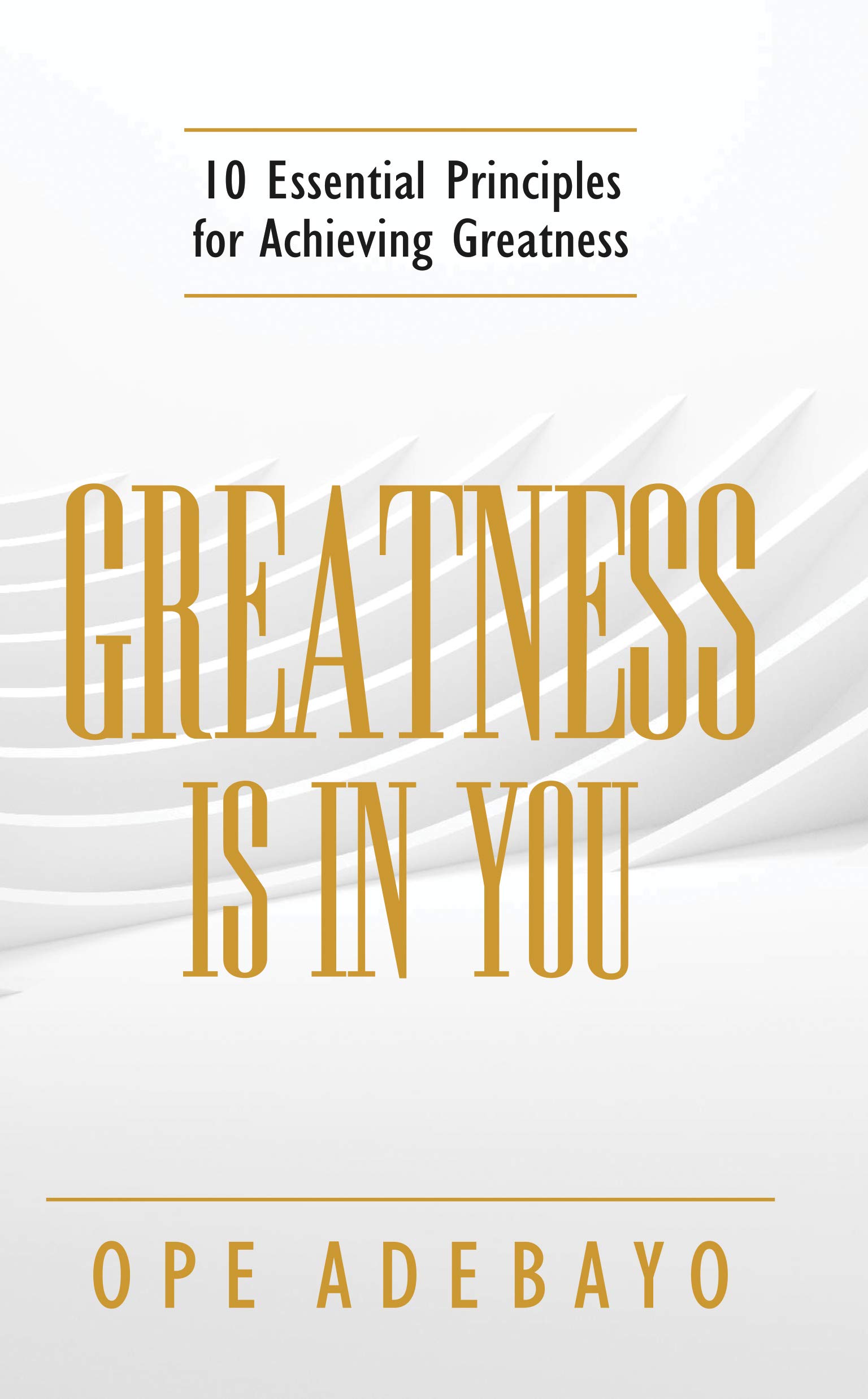 Greatness is in You: 10 Essential Principles of achieving greatness by ...