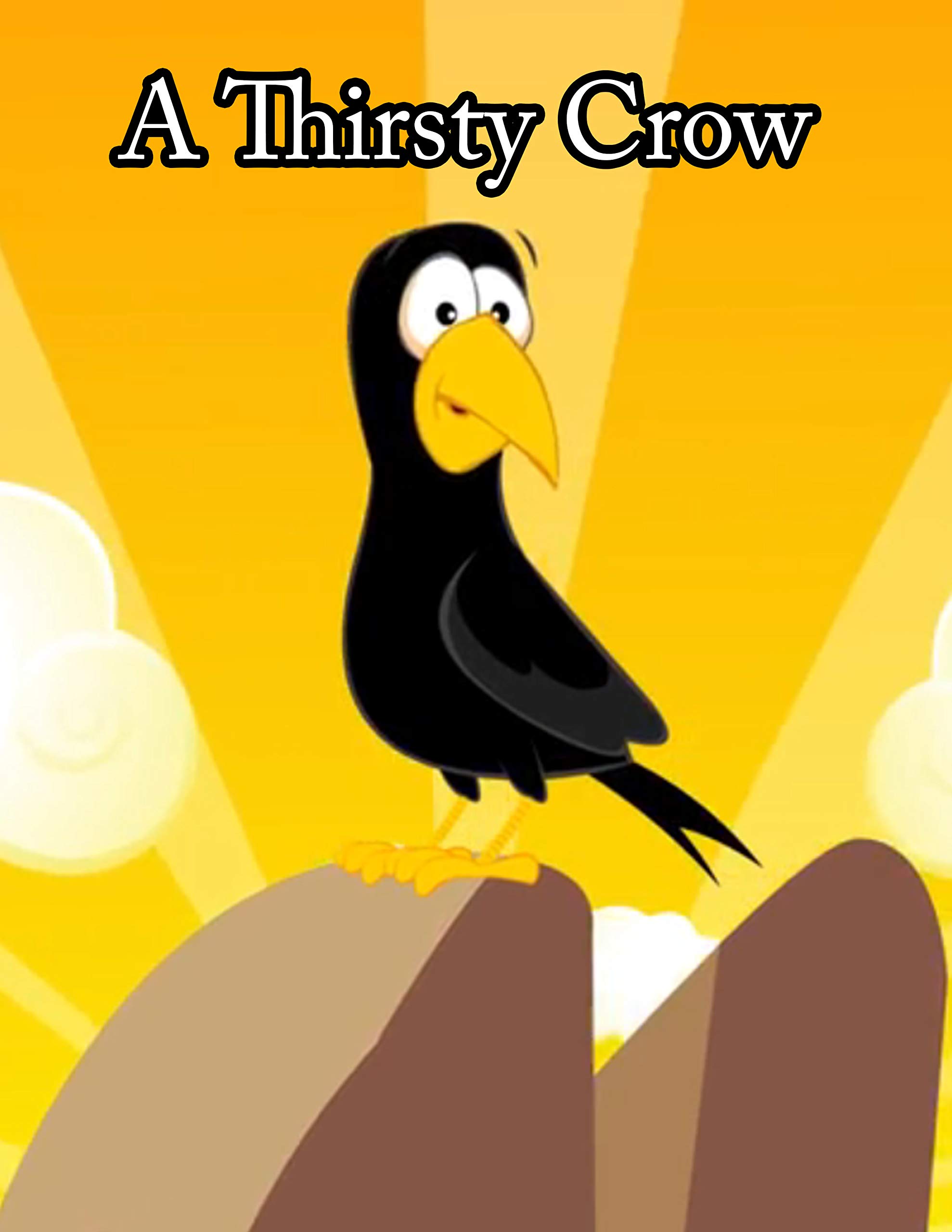 Thirsty Crow Clip Art