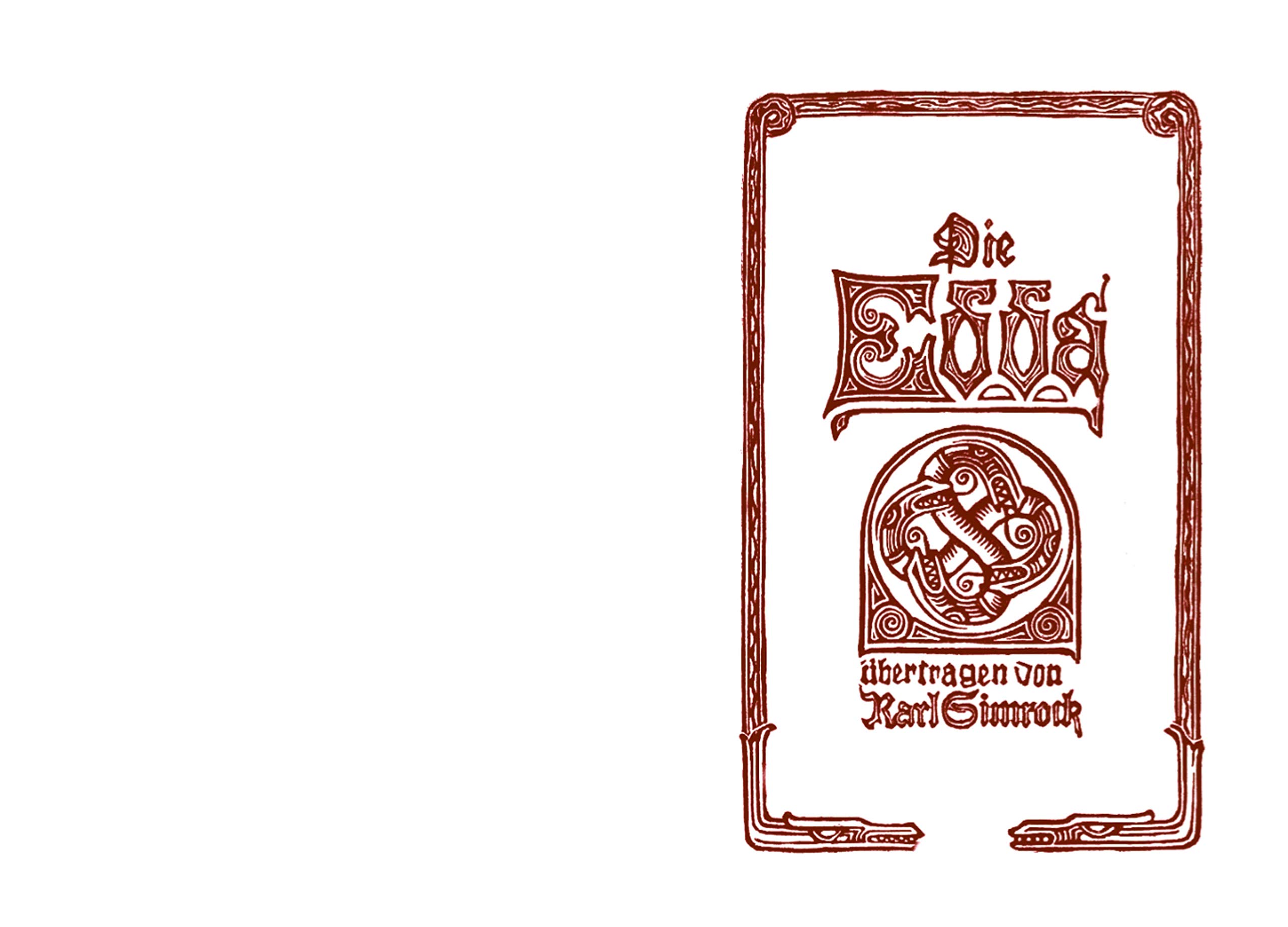 Die Edda: Übertragen von Karl Simrock by Karl Joseph Simrock | Goodreads