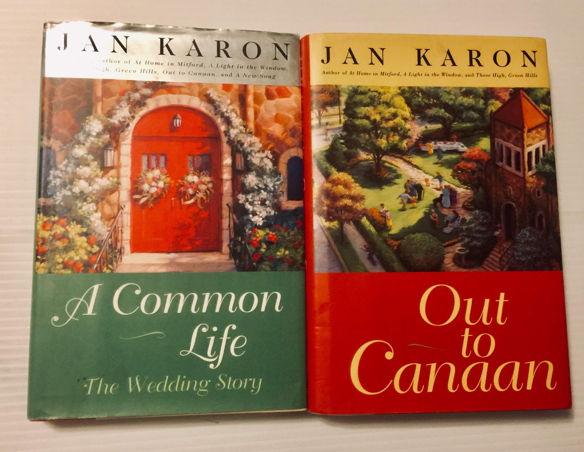 2 Books! 1) A Common Life: A Wedding Story 2) Out to Canaan by Jan ...