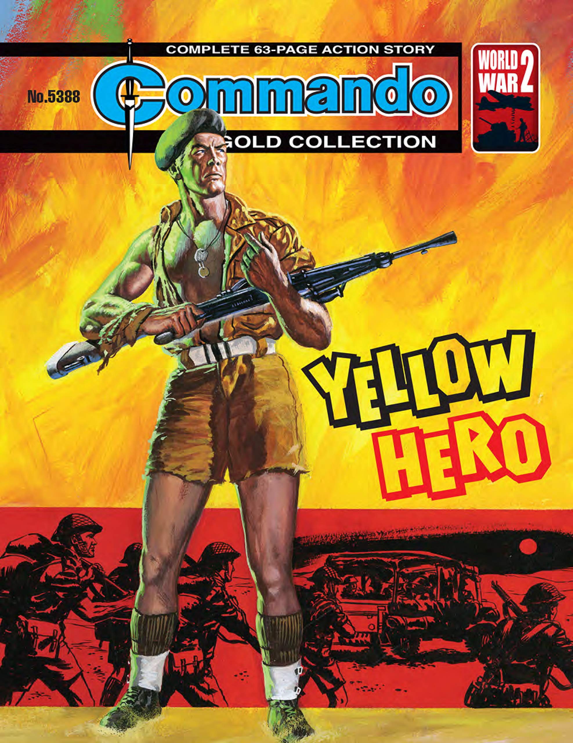 Commando #5388: Yellow Hero by Frost | Goodreads