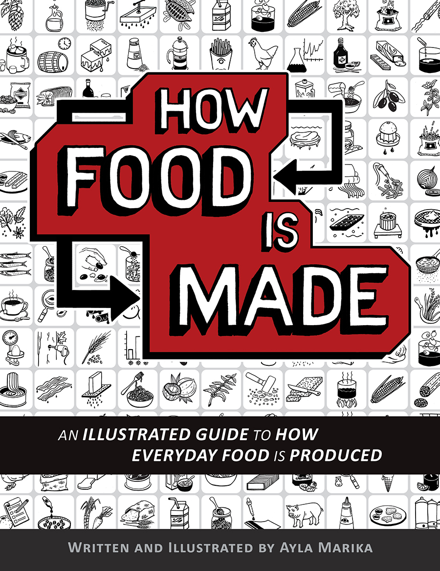 How Food is Made: An illustrated guide to how everyday food is produced ...