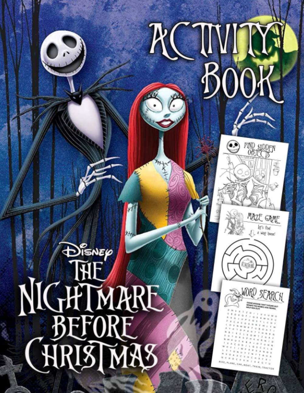 The Nightmare Before Christmas Activity Book: An Interesting Experience ...