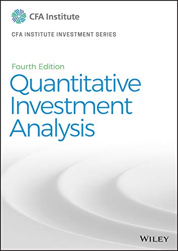 Quantitative Investment Analysis by CFA Institute | Goodreads