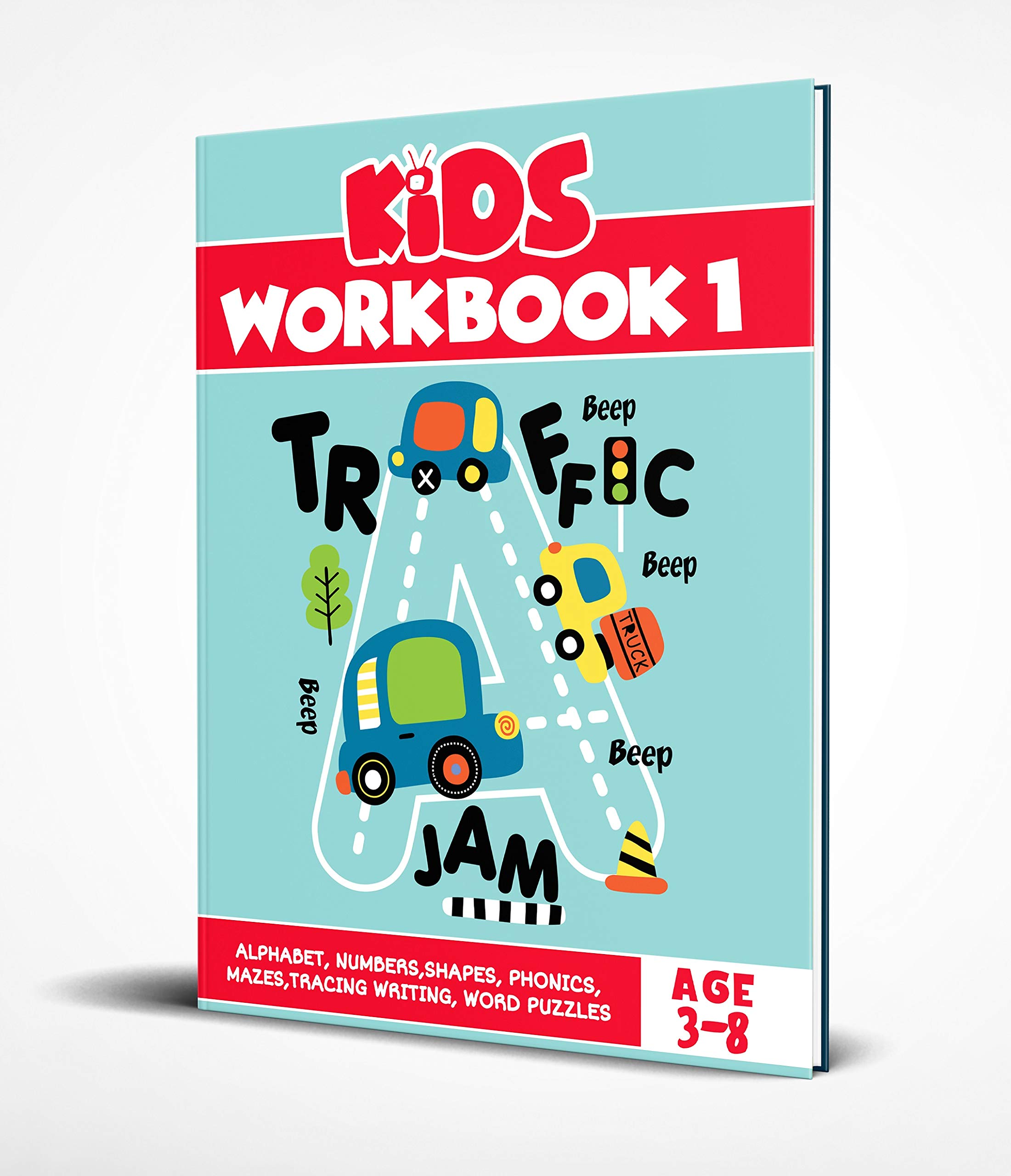 Kids Workbook 1: PRESCHOOL WORKBOOKS AGE 4, KIDS WORKBOOKS PRESCHOOL ...