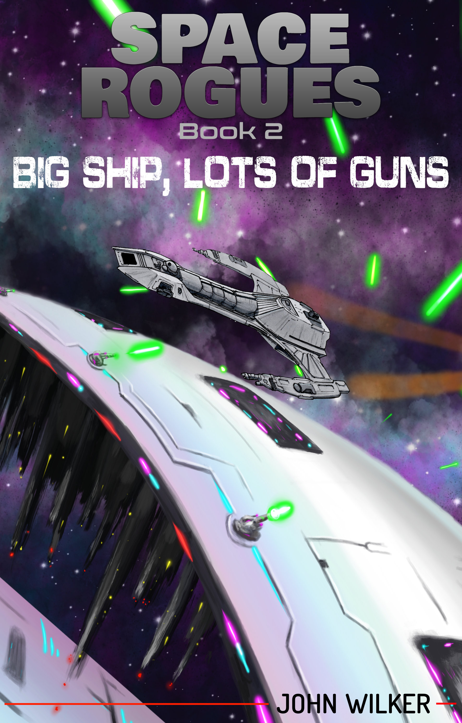 Big Ship, Lots of Guns (Space Rogues #2) by John Wilker | Goodreads