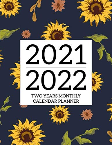 Two Years Monthly Calendar Planner: 24 Months plan and schedule your ...