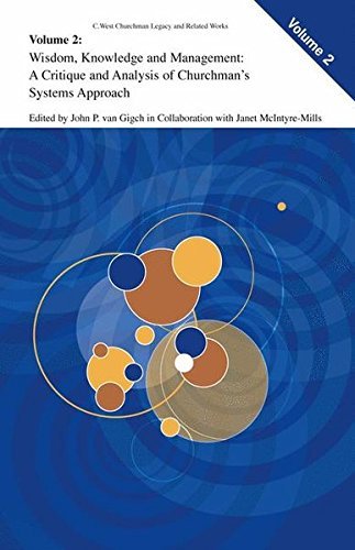 Wisdom, Knowledge, and Management:: A Critique and Analysis of ...