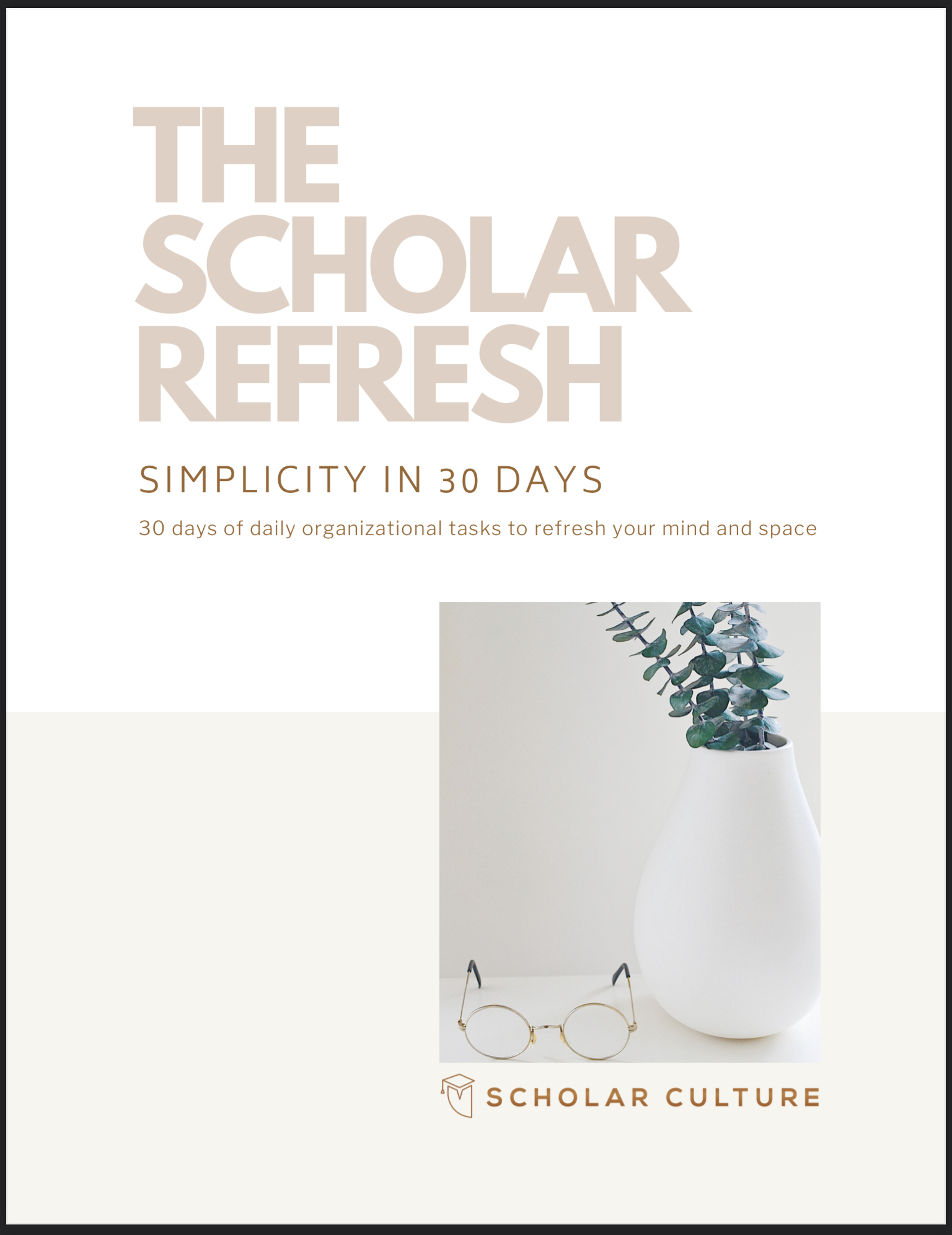 The Scholar Refresh by Scholar Culture | Goodreads