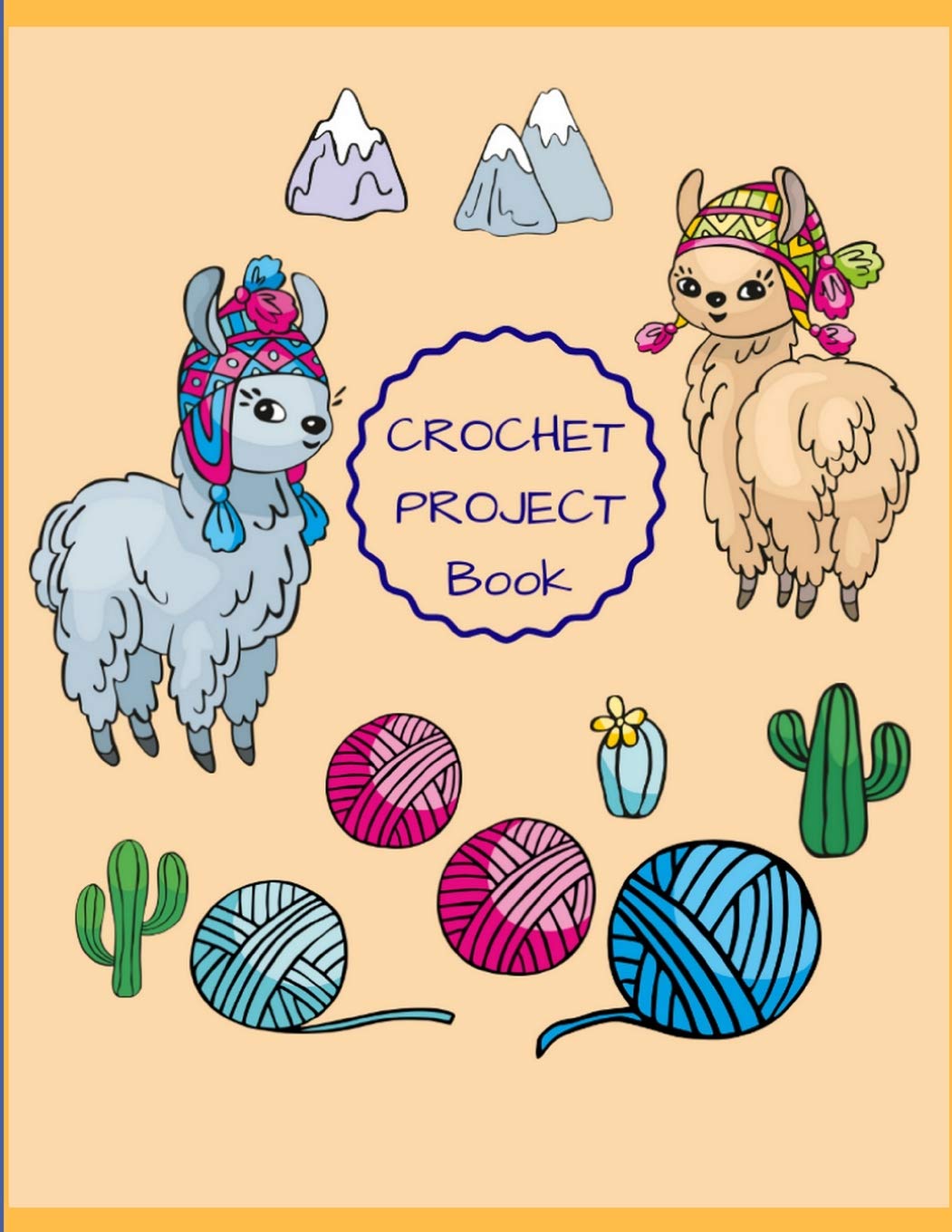 Crochet Project Book: Crocheting Patterns, Graph Paper and Blank Pages ...