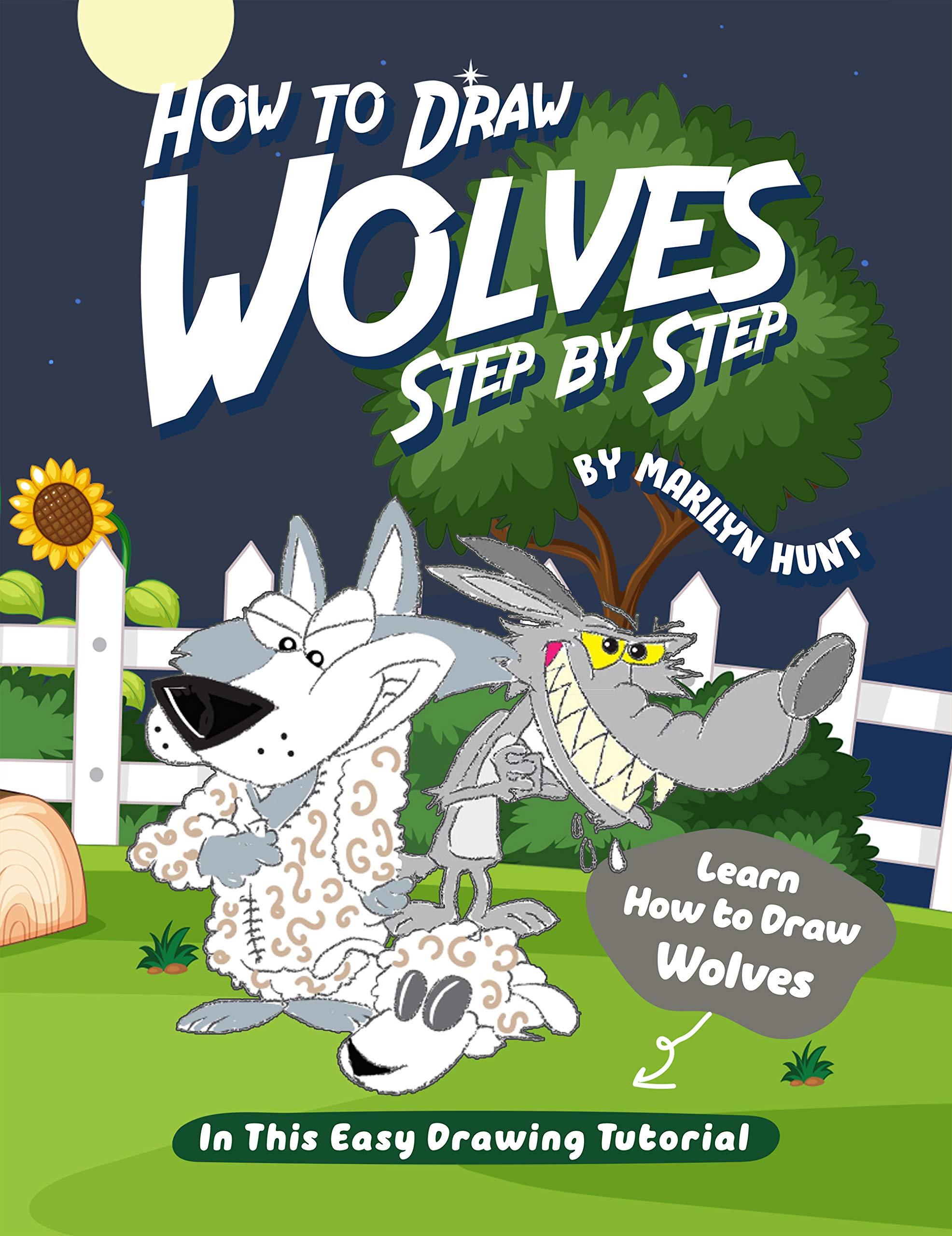 How to Draw Wolves Step by Step: Learn How to Draw Wolves in This Easy ...