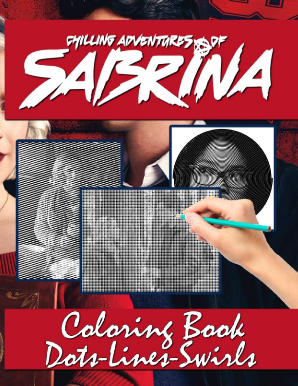 Chilling Adventures Of Sabrina Dots Lines Swirls Coloring Book ...