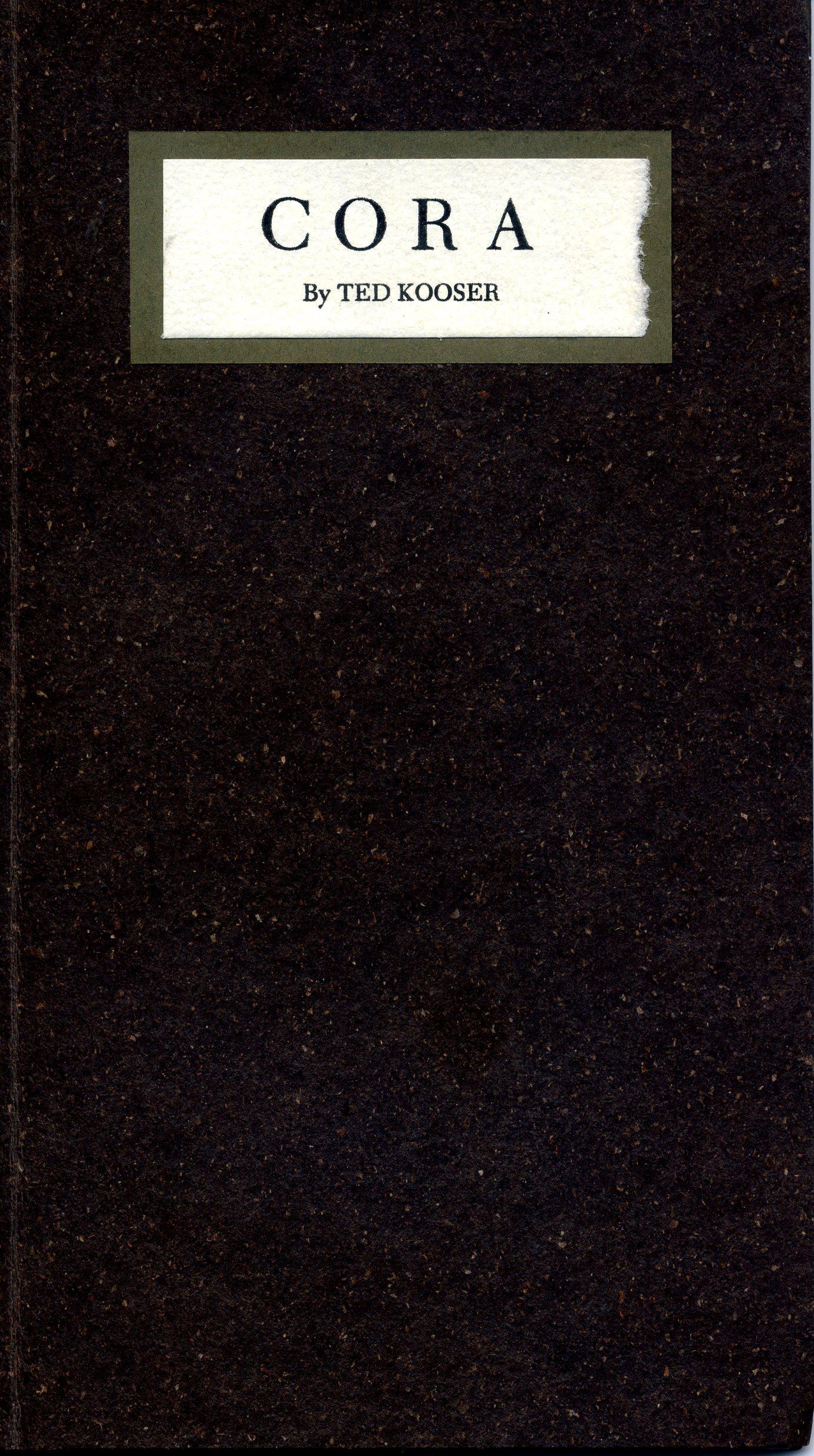 Cora by Ted Kooser | Goodreads