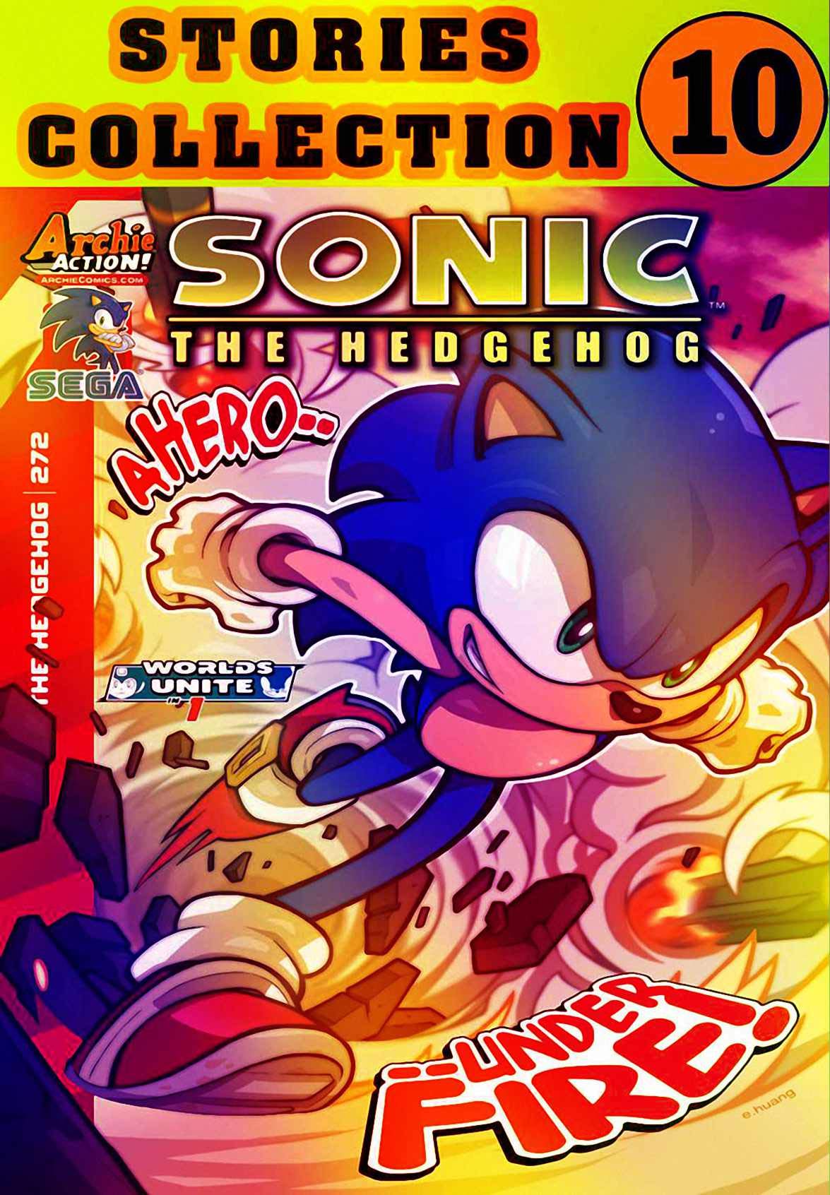 Sonic Hedgehog Stories: Collection 10 Cartoon Comic Adventure Of Sonic ...