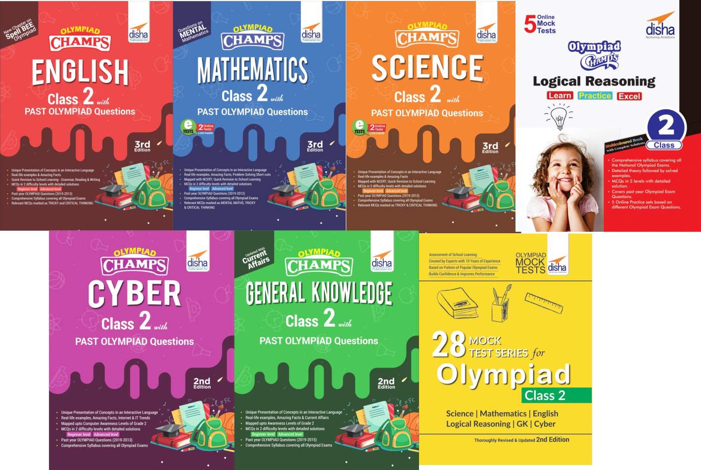 Olympiad Champs Science, Mathematics, English, Logical Reasoning, Cyber ...