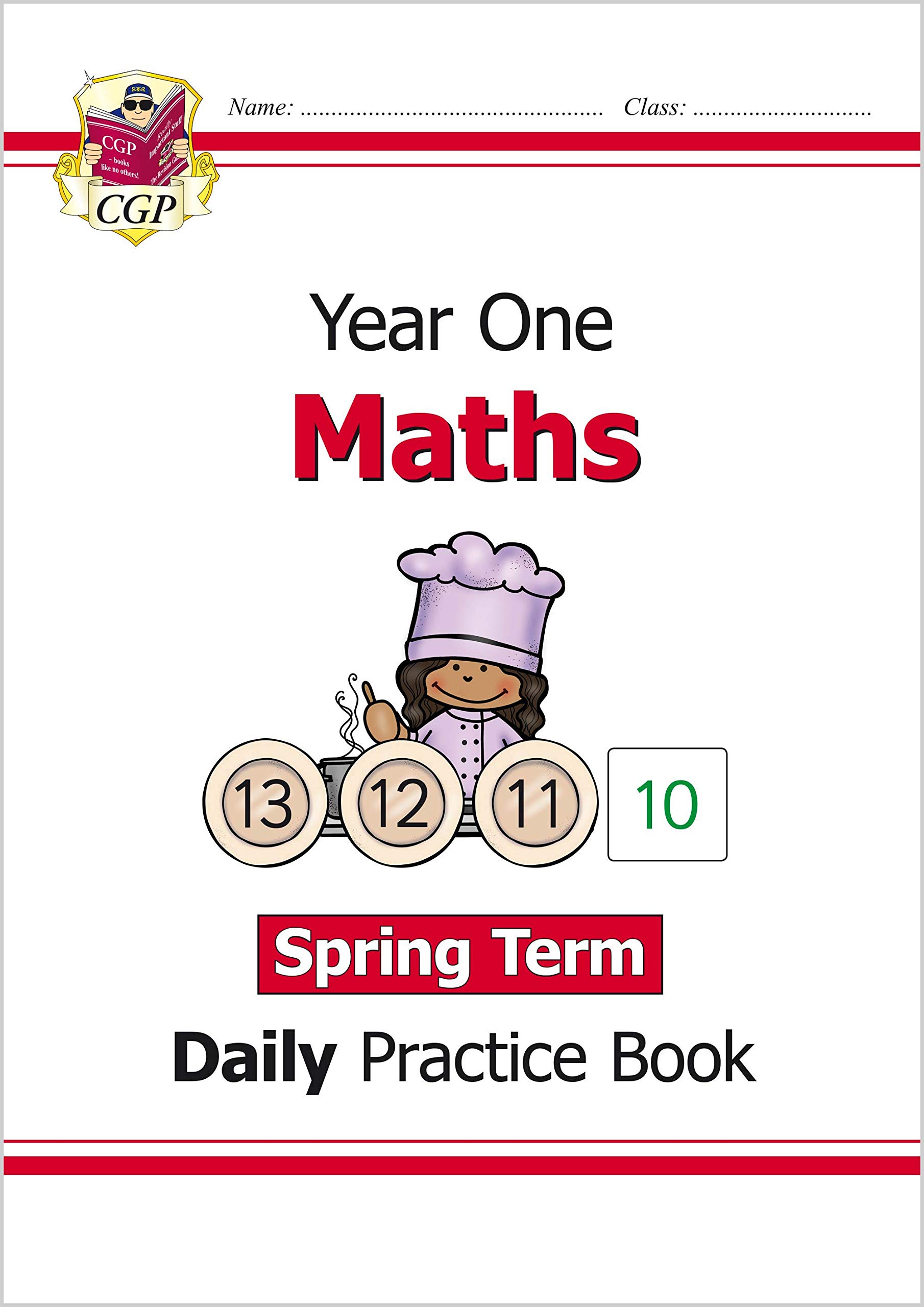 New KS1 Maths Daily Practice Book: Year 1 - Spring Term: superb for ...