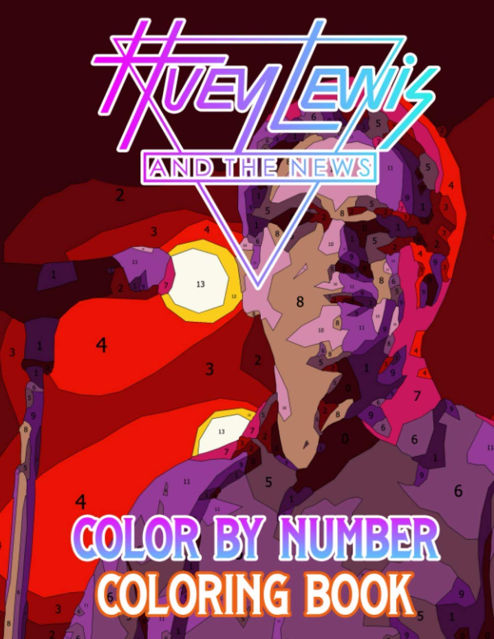 Huey Lewis & the News Color By Number: Grammy-Winning Musician and ...