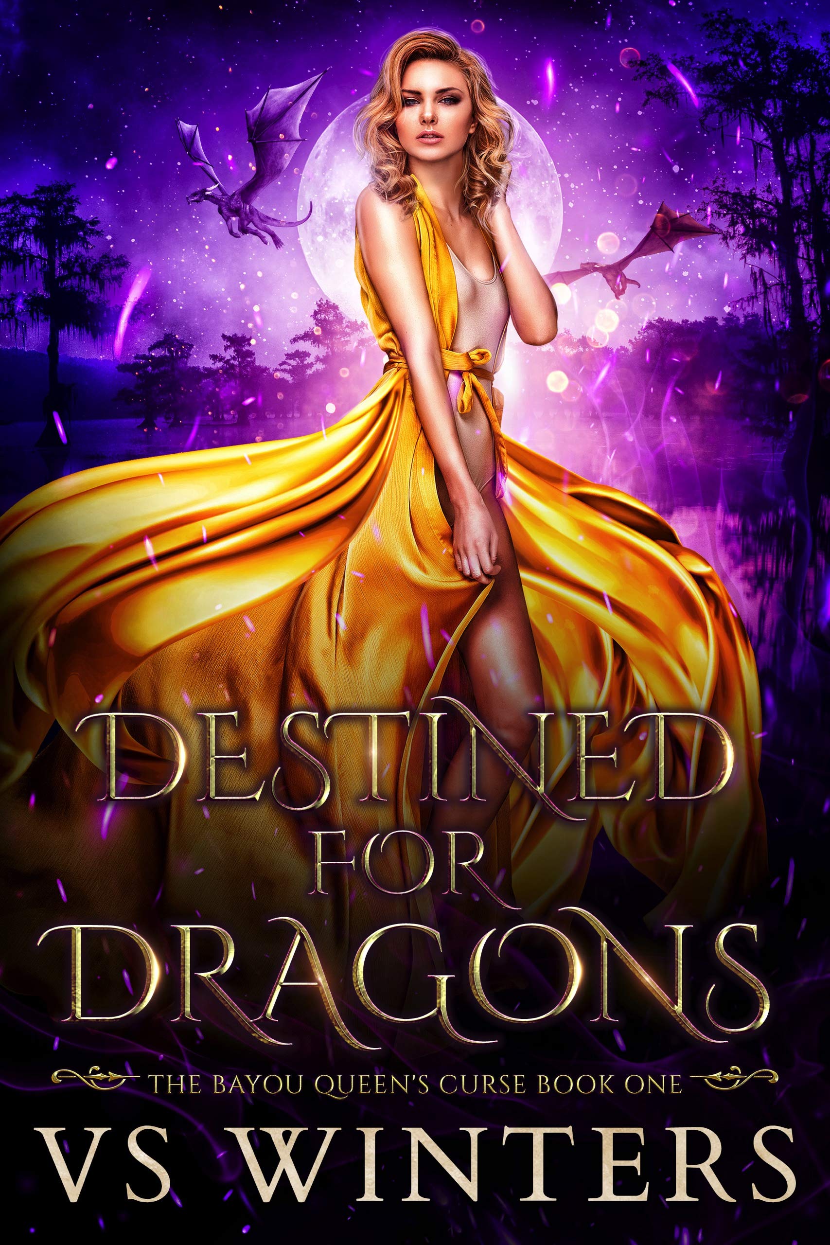 Destined for Dragons (The Bayou Queen's Curse #1) by V.S. Winters ...
