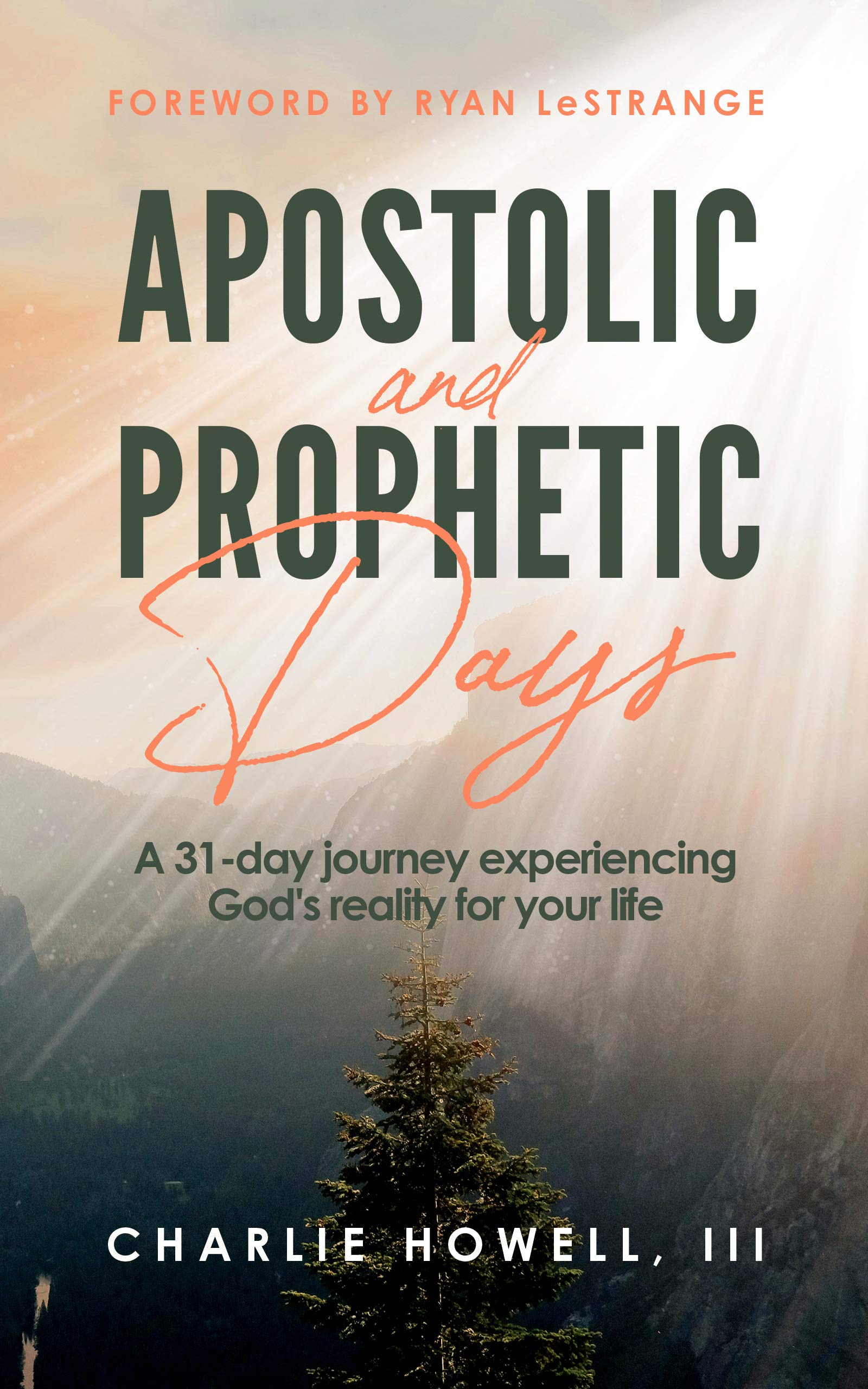 Apostolic and Prophetic Days: A 31-day journey experiencing God's ...