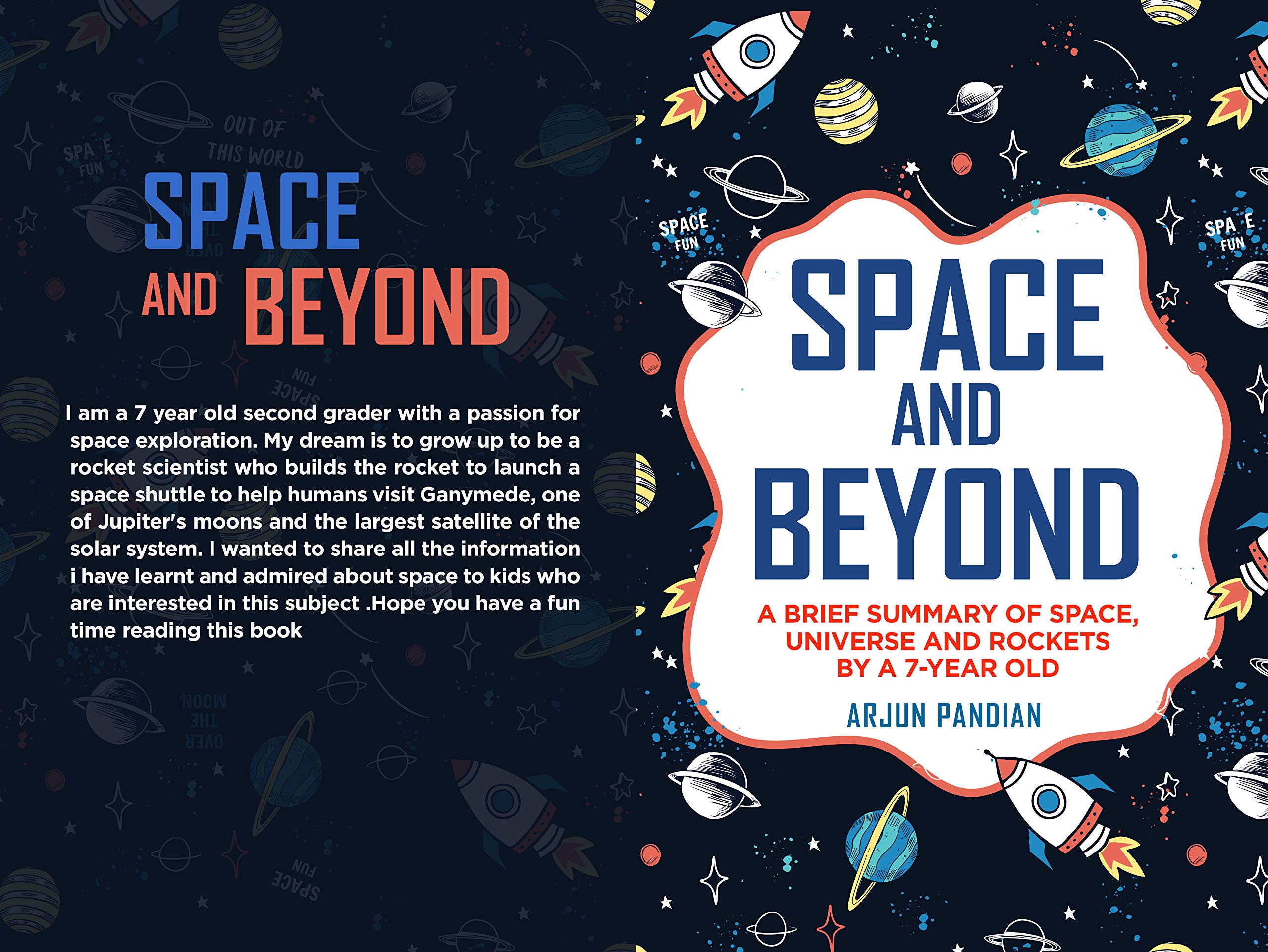 Space and Beyond: A short book about Space exploration written for kids ...