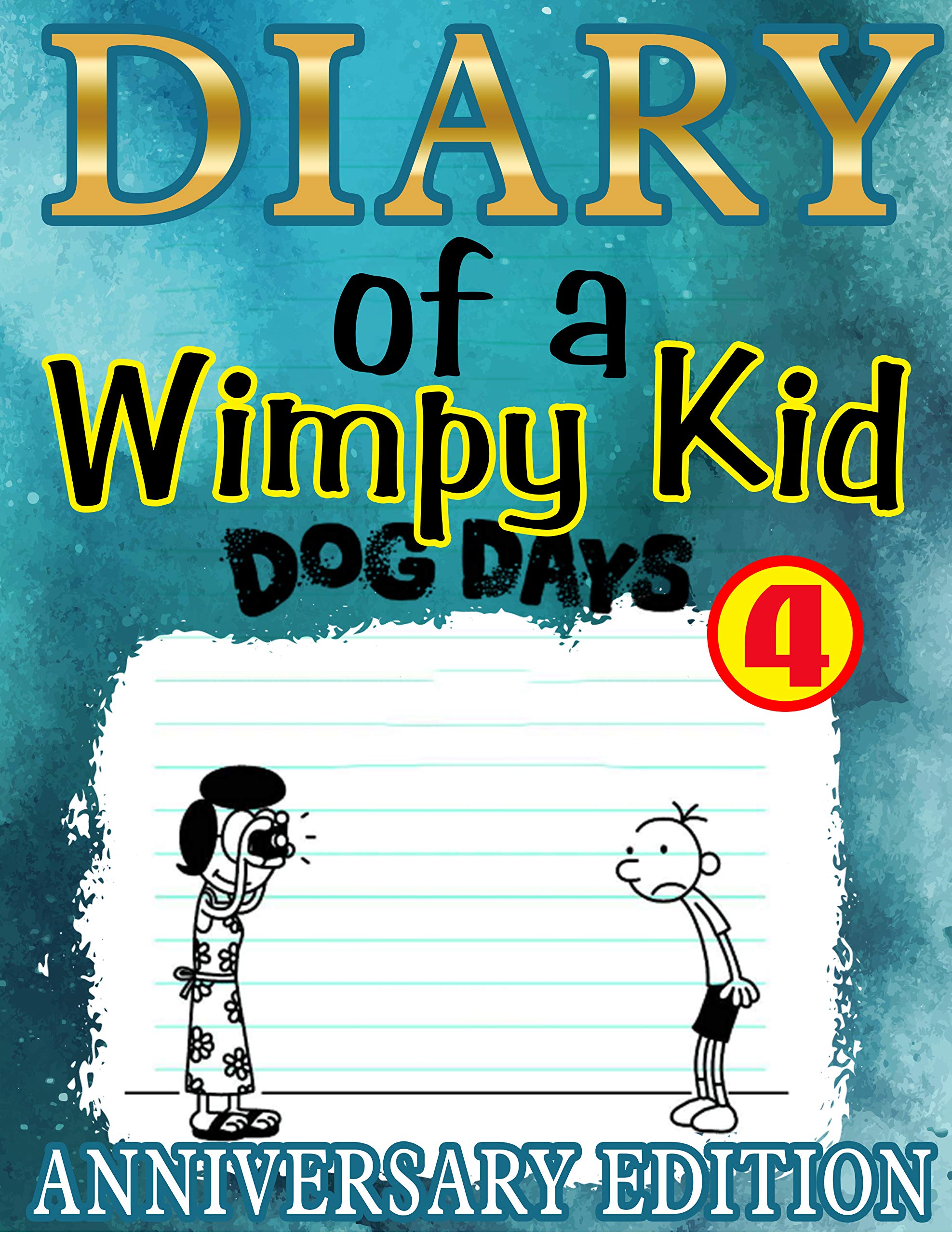Childrens Books Full Series Wimpy Kid Funny: Vol 4 - Diary Dog days by ...