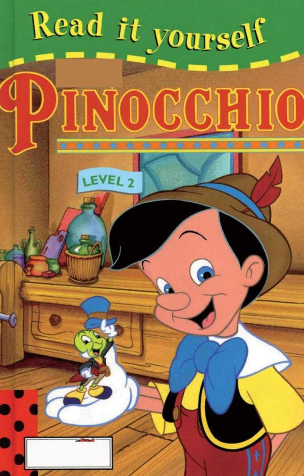 Pinocchio: children's books baby by Walt Disney Company | Goodreads