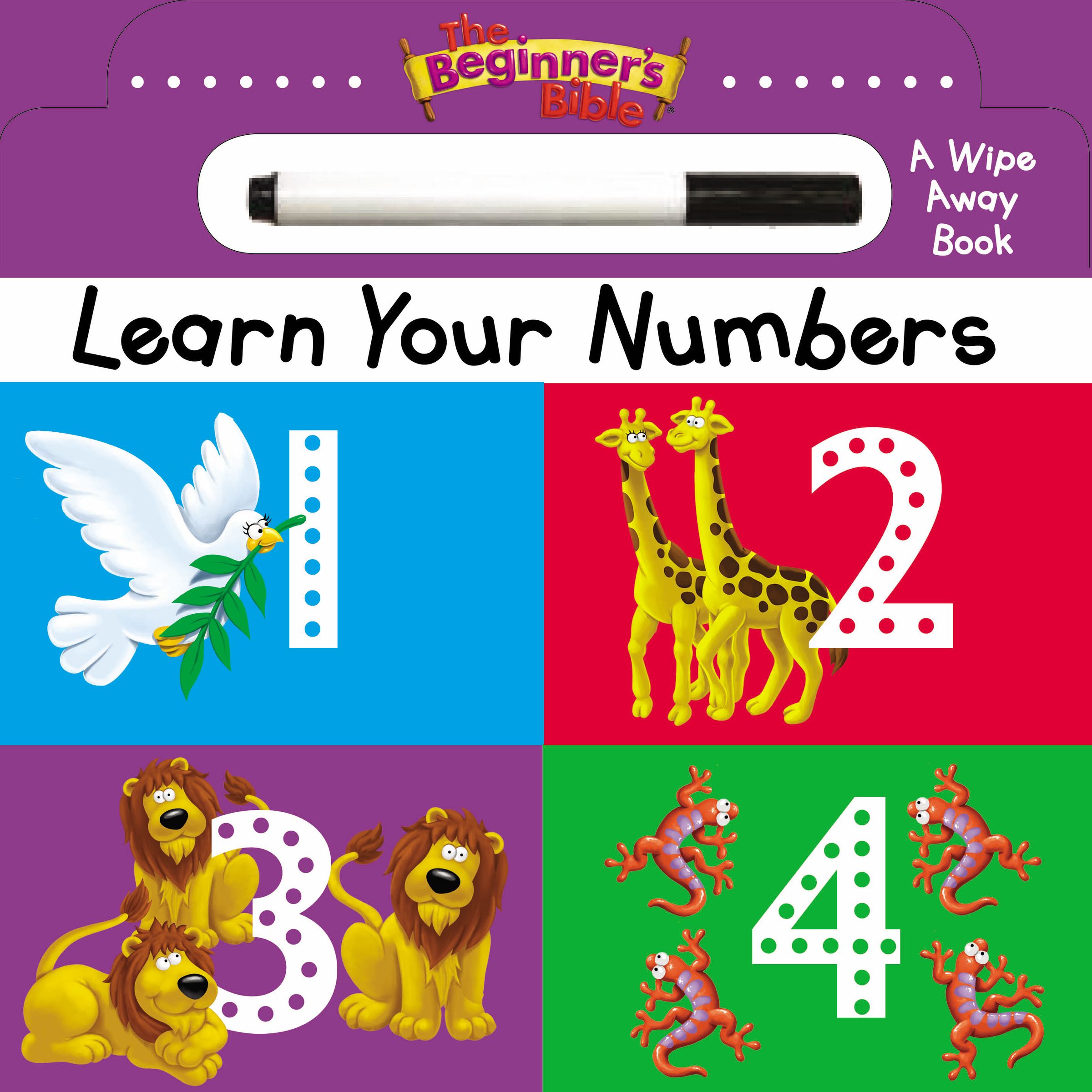 The Beginner's Bible Learn Your Numbers: a Wipe Away book by The ...