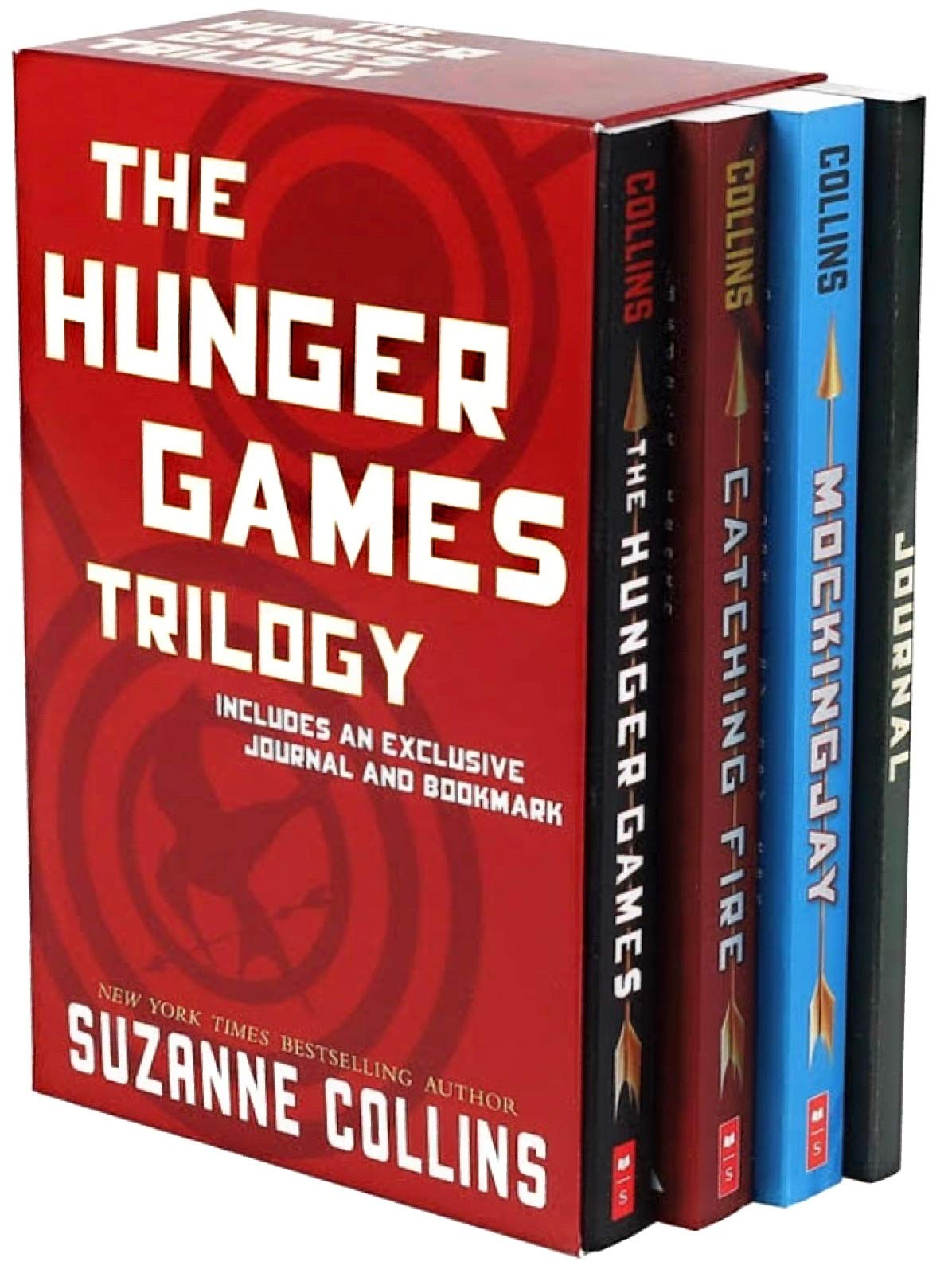 THE HUNGER GAMES TRILOGY INCLUDES AN EXCLUSIVE JOURNAL AND BOOKMARK by ...