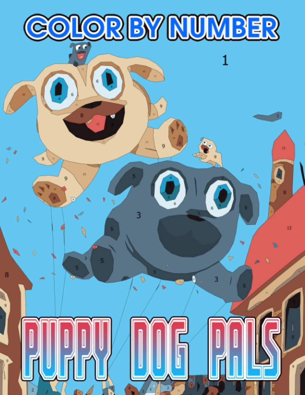 Coloring Pages Puppy Dog Pals