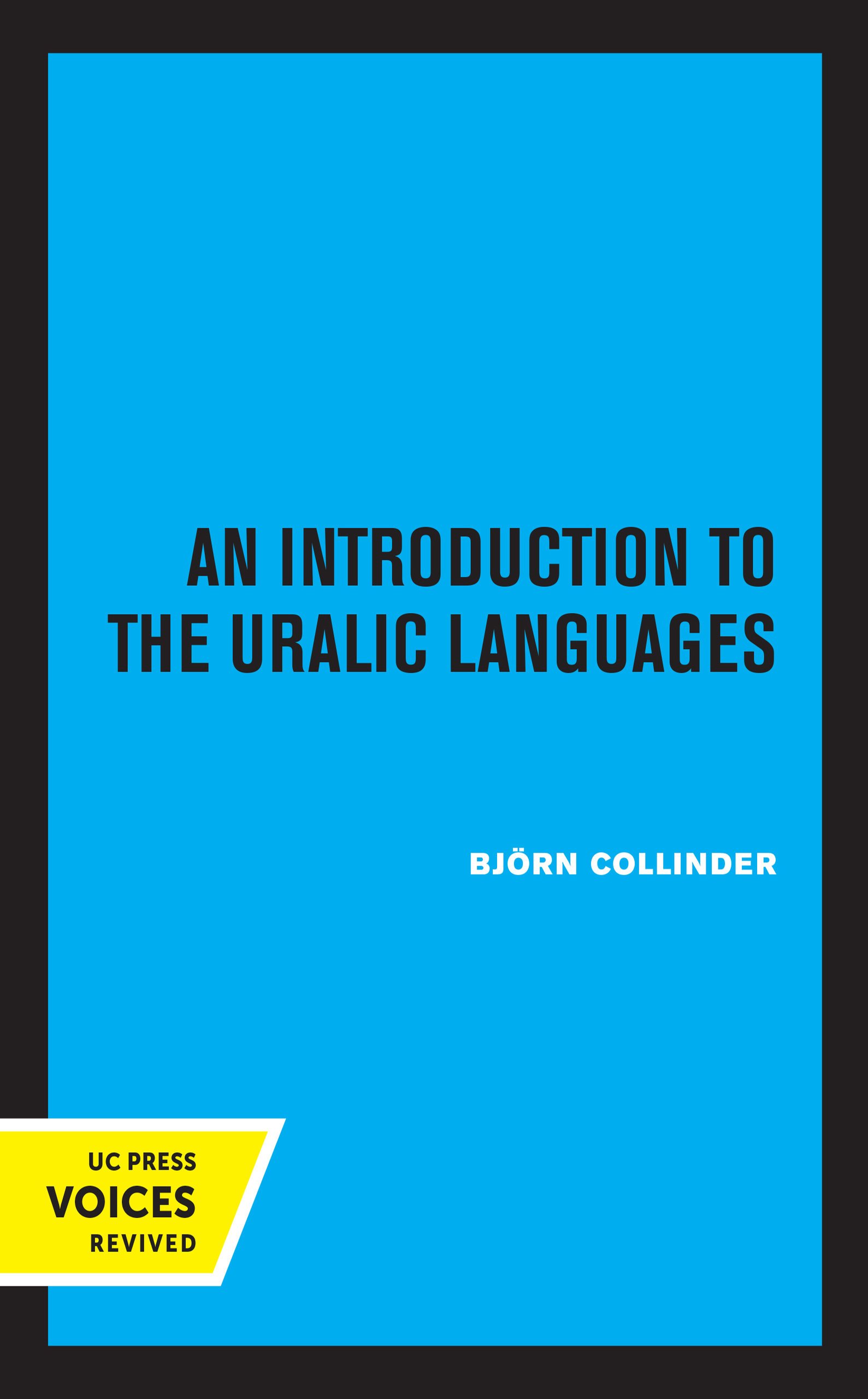 An Introduction to the Uralic Languages by Björn Collinder | Goodreads