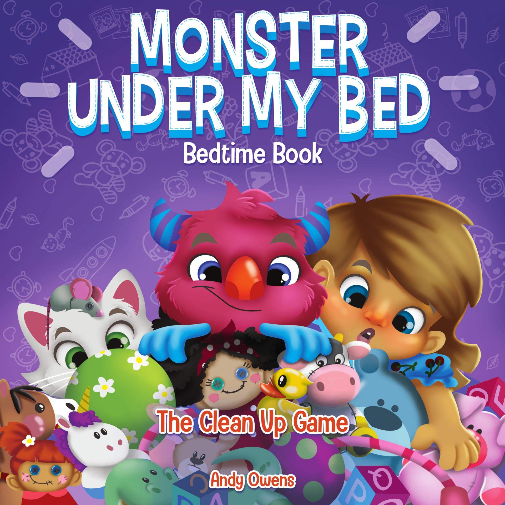 Monster Under My Bed: The Clean Up Game: Beautifully illustrated ...