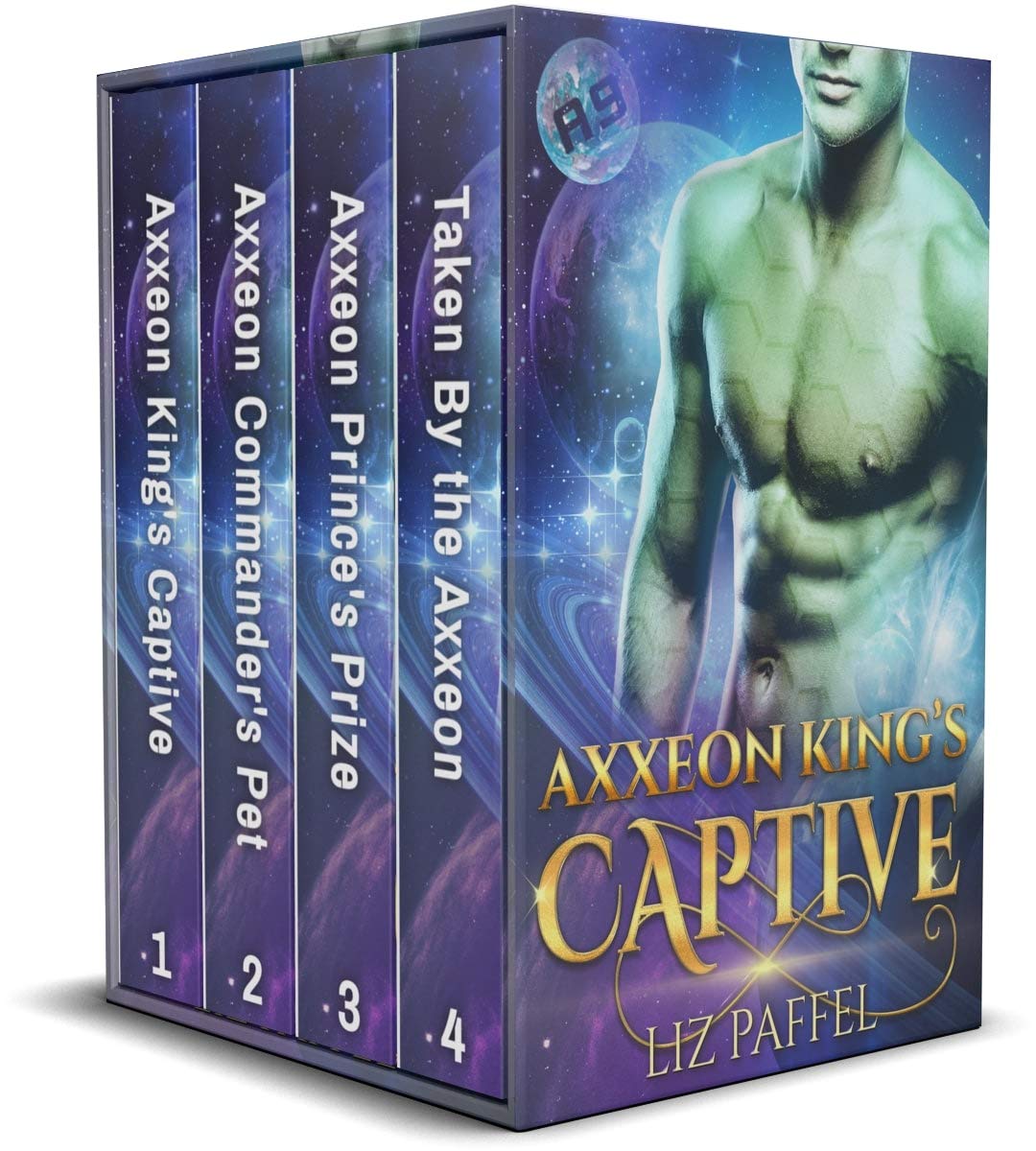 Mates for Axxeon 9: A Sci Fi Alien Romance Boxed Set Books 1-4 by Liz ...